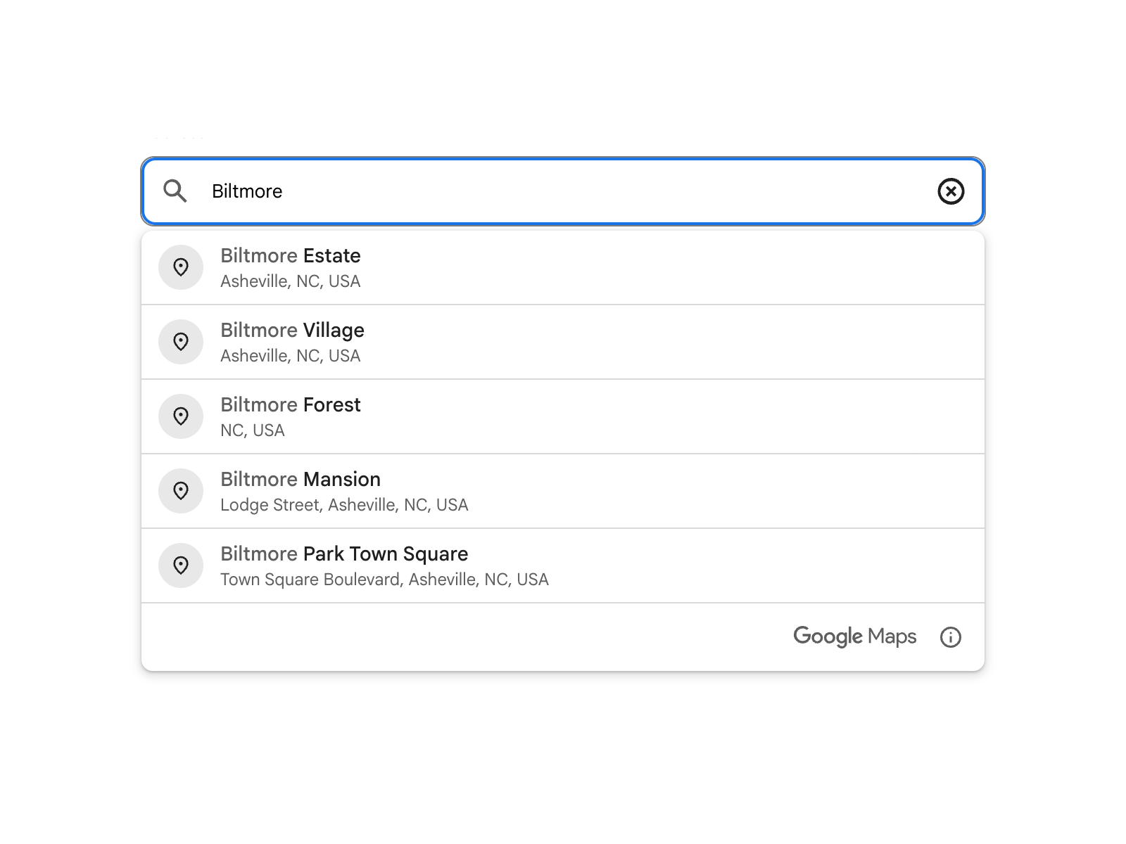 Google Autocomplete: Free UI Component by Bristlecone Web — Framer Marketplace