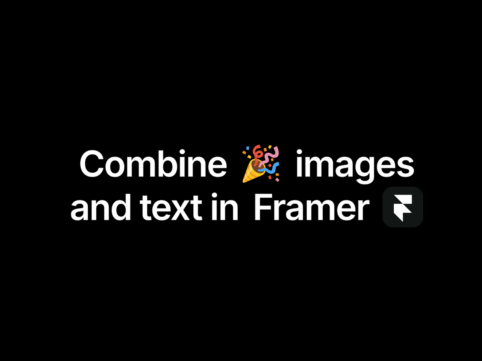 Text Image Heading: Premium UI Component by Nabeel — Framer Marketplace