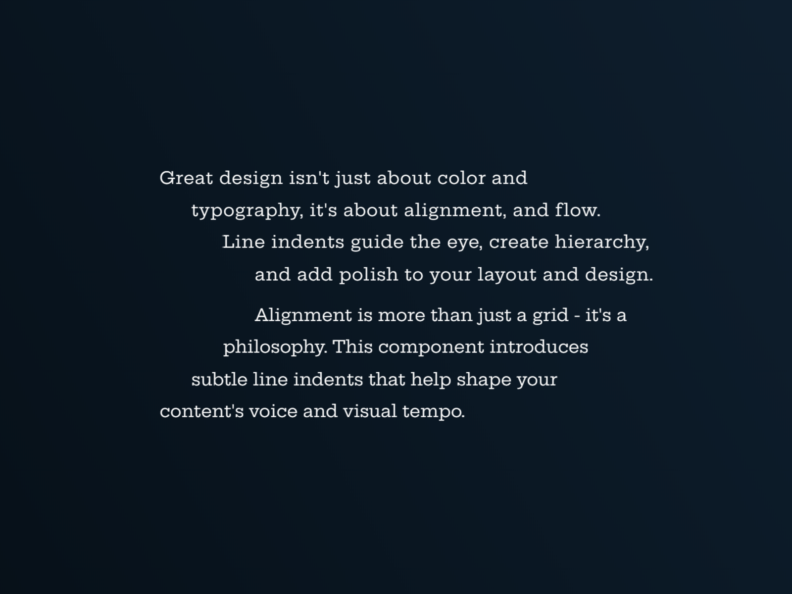 Cascading Indent: Free UI Component by Madri Spengler — Framer Marketplace