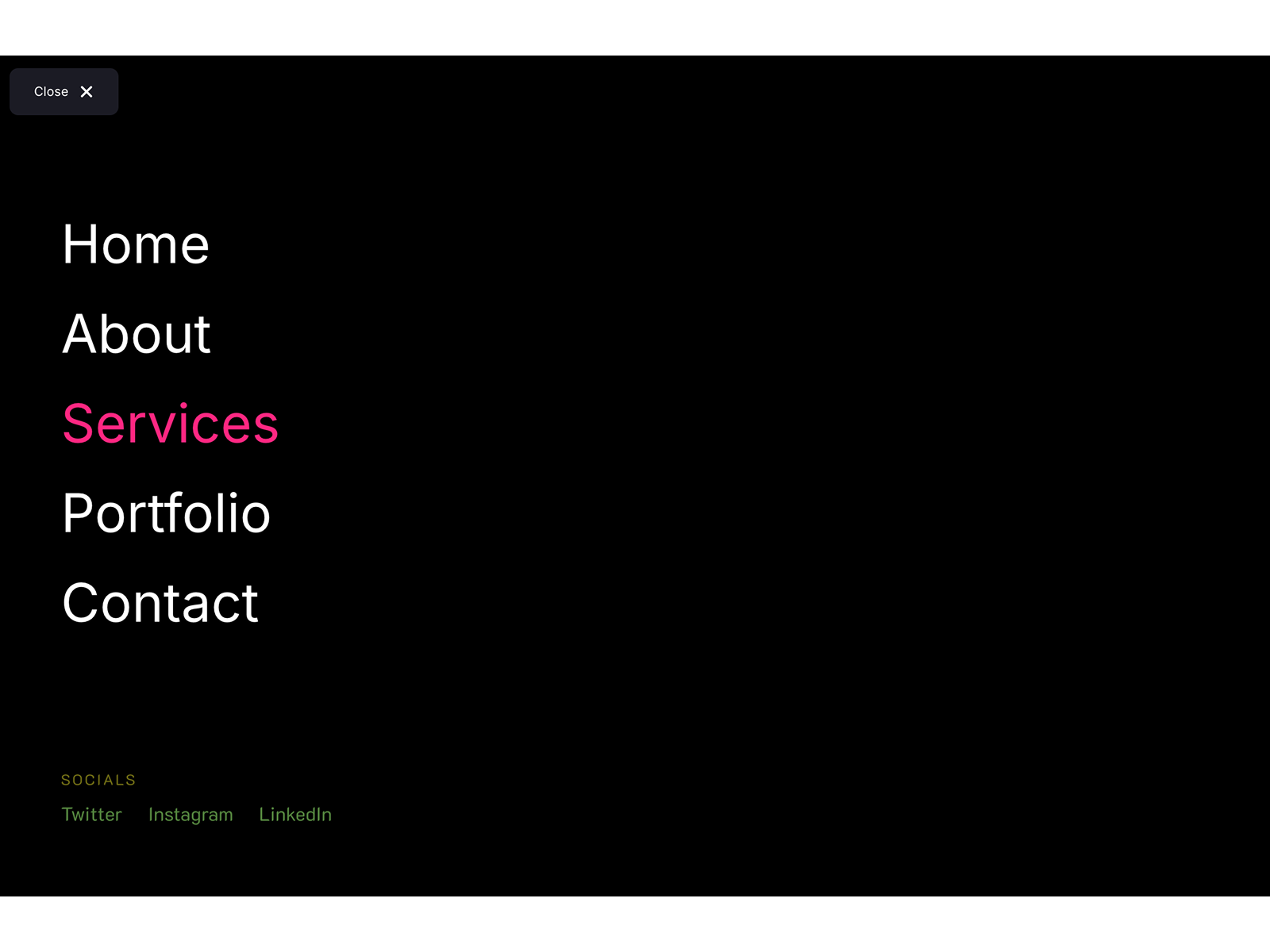 Staggered Menu FX: Premium Navigation Component by Francisc Toth ...