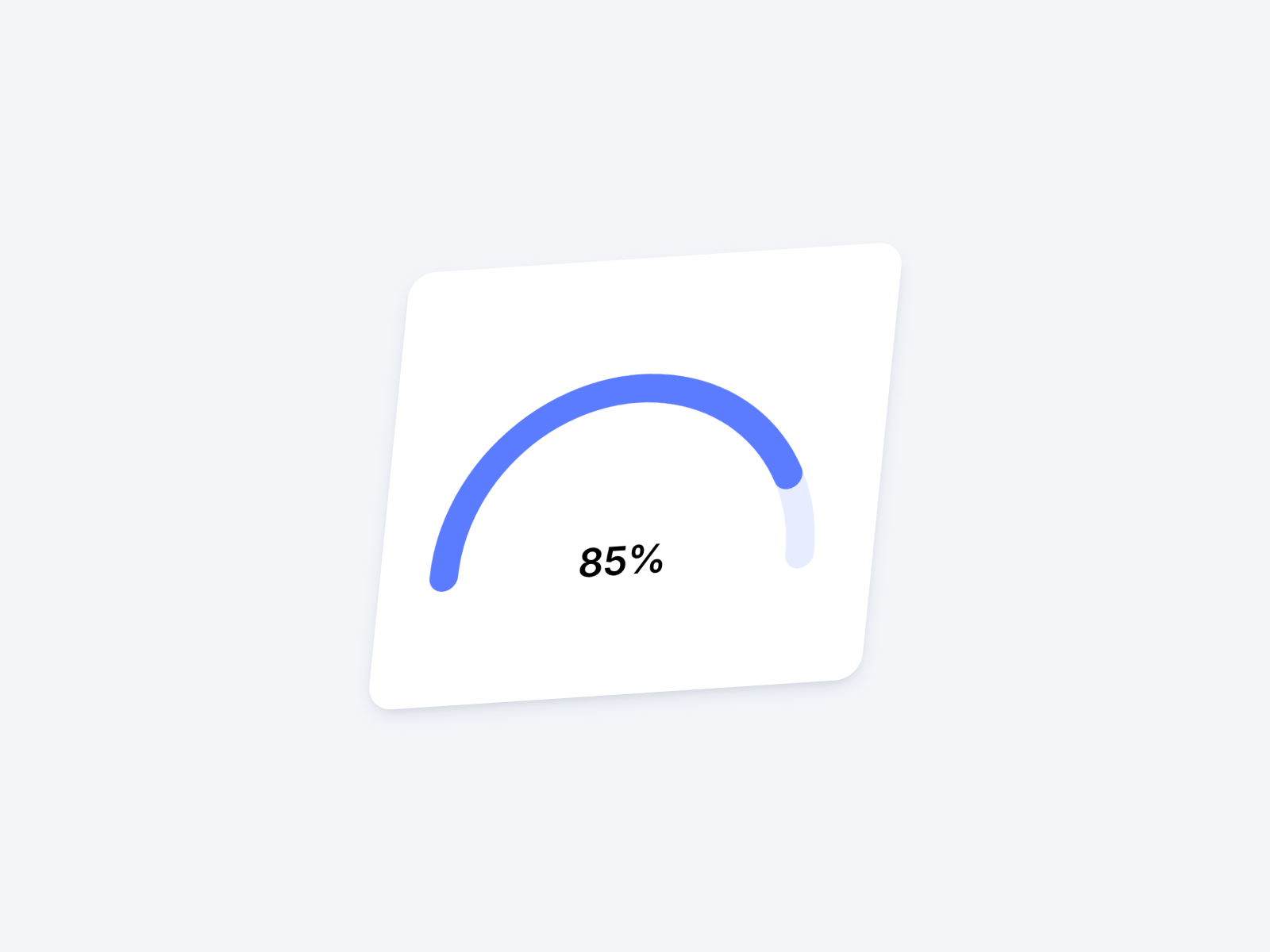 Semi-Circle Chart: Premium Data Component by Robbi Firmansah — Framer ...