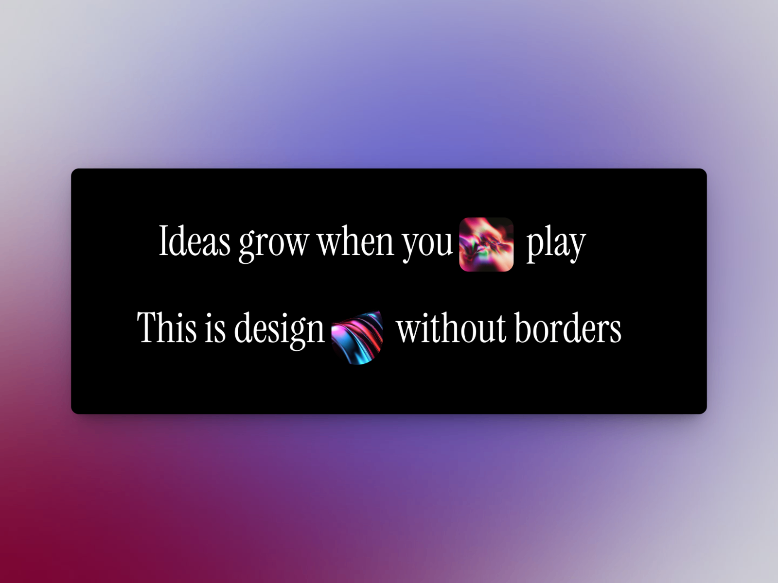 Inline Image Text: Premium UI Component by Lunatique Design — Framer ...