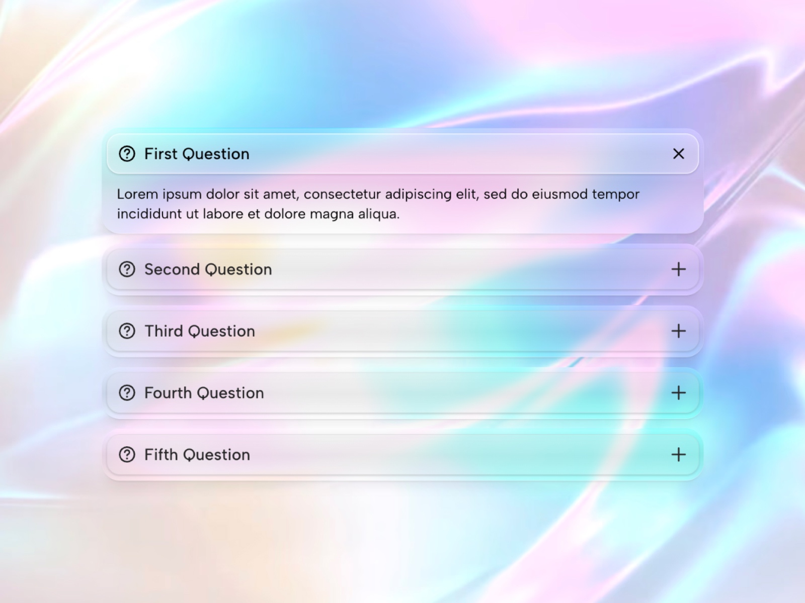 Liquid Glass FAQs: Premium Interactions Component by Palacios Studio ...