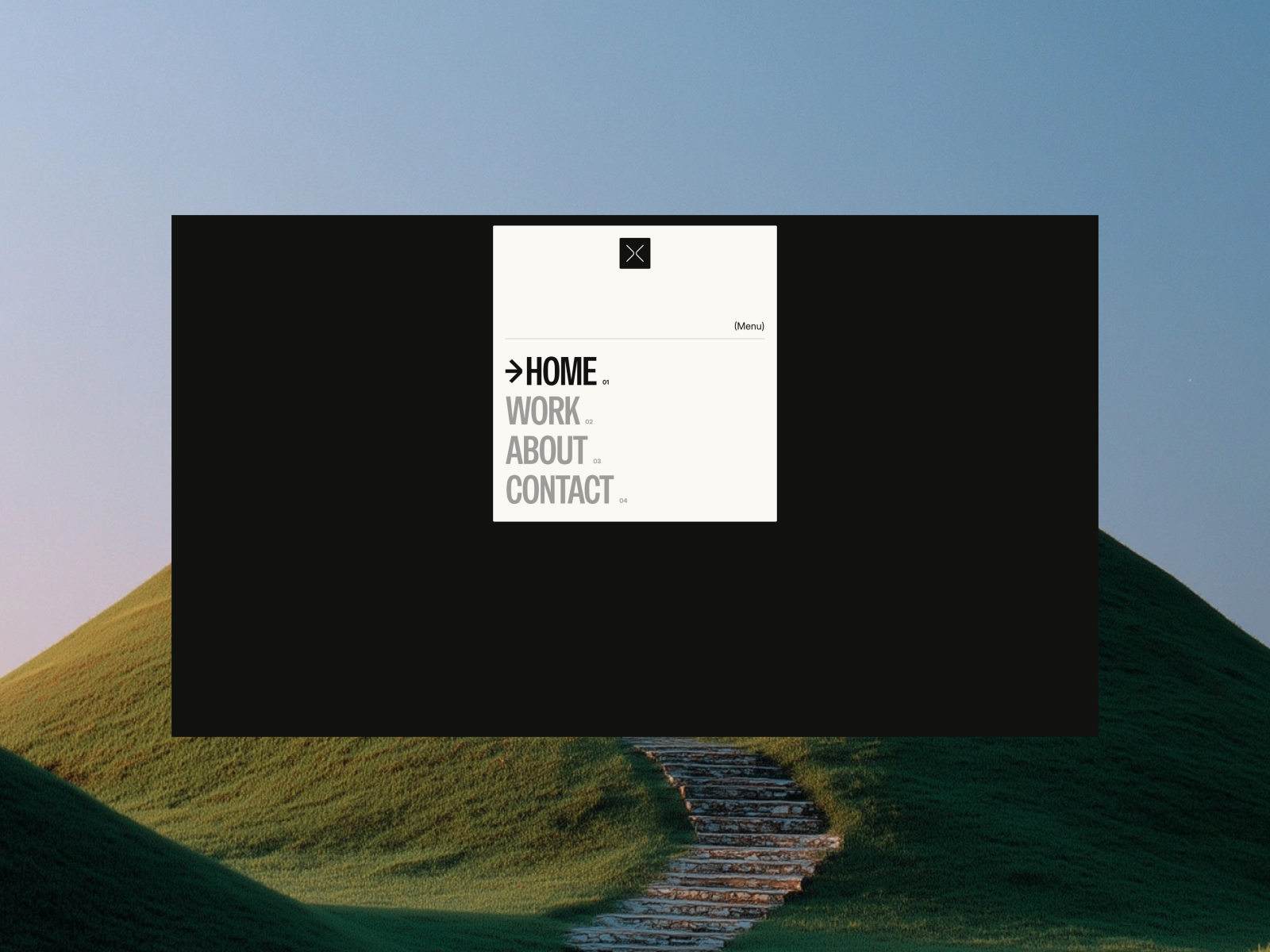 Floating center menu: Premium UI Component by Bob Torfs — Framer ...
