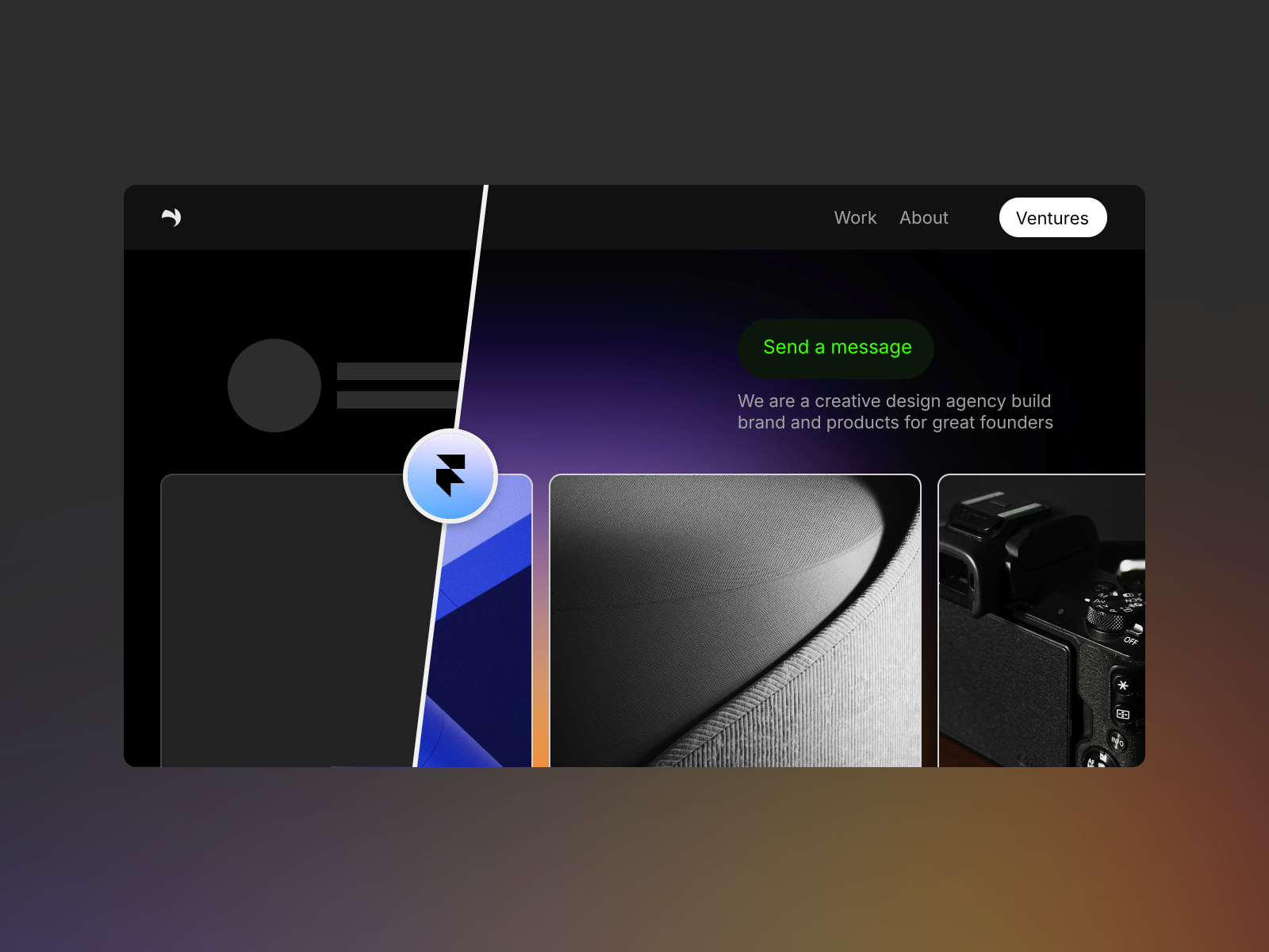 Before After Slider: Premium Component by Desygnative — Framer Marketplace