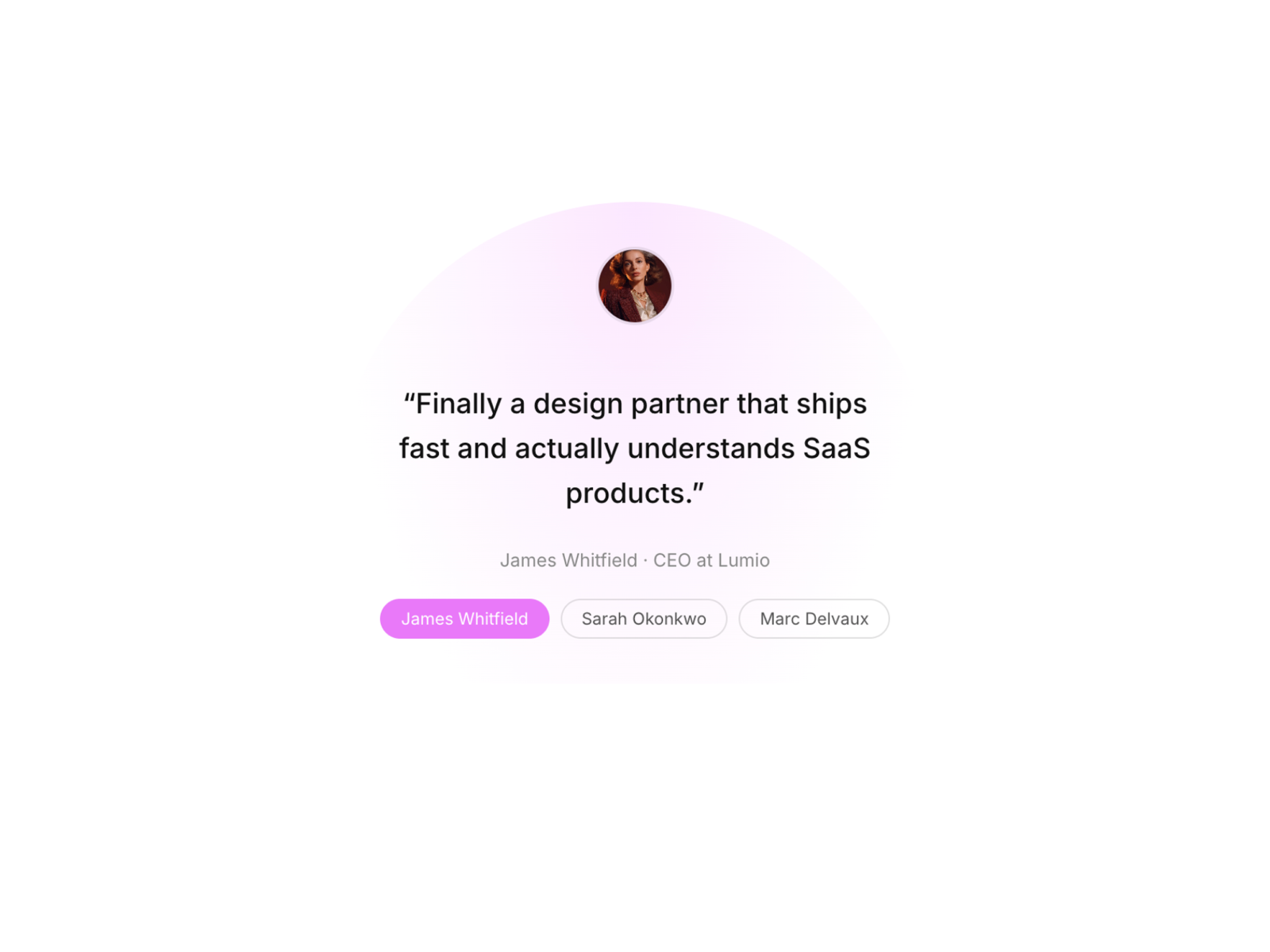 testimonial-slider-a: Free Carousels Component by jorge titos — Framer ...