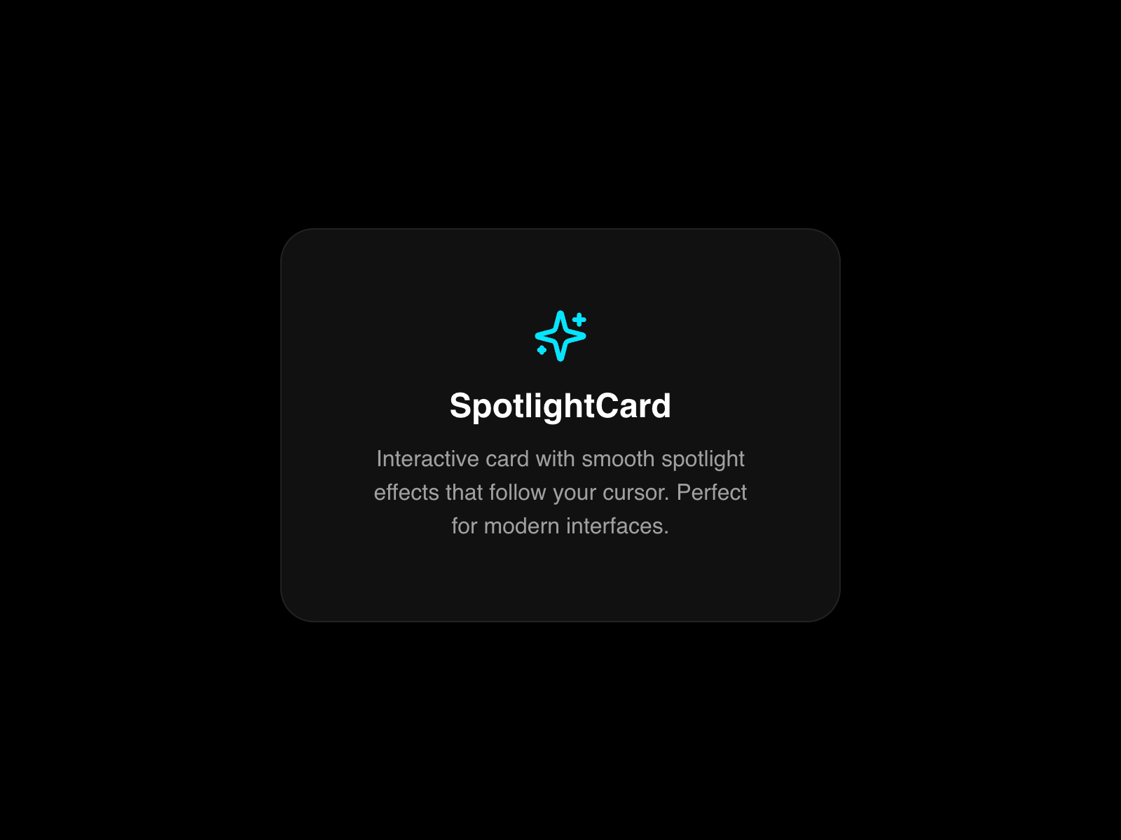 Spotlight Card: Premium Component by Rafa — Framer Marketplace