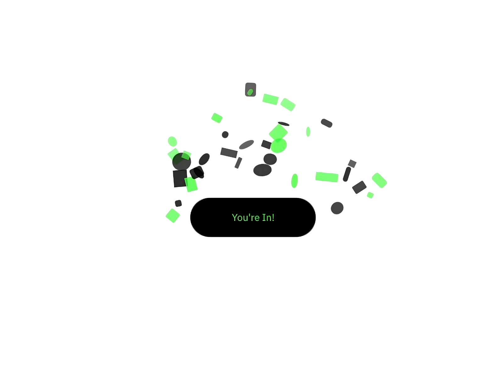 Confetti Pop Button: Free Buttons Component by Roshan Shetty — Framer ...