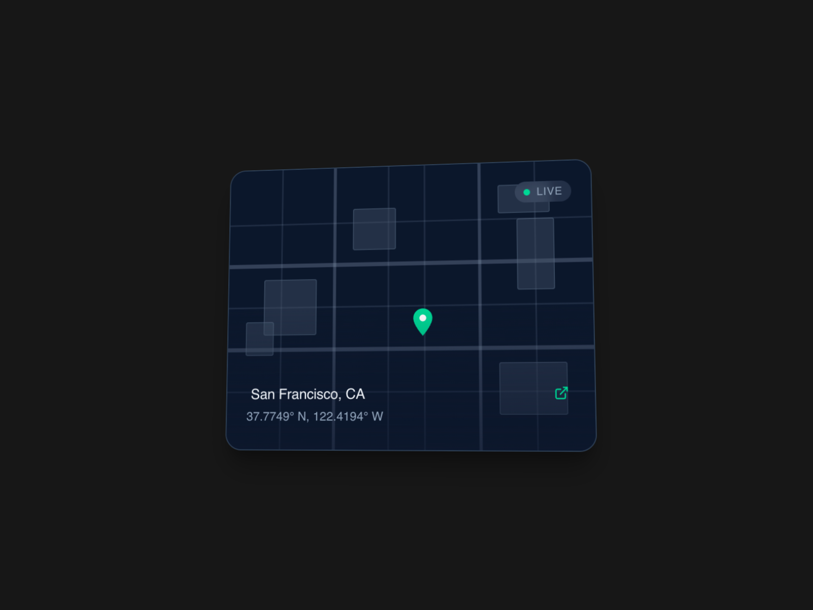 Location Map: Premium UI Component by Launchly — Framer Marketplace
