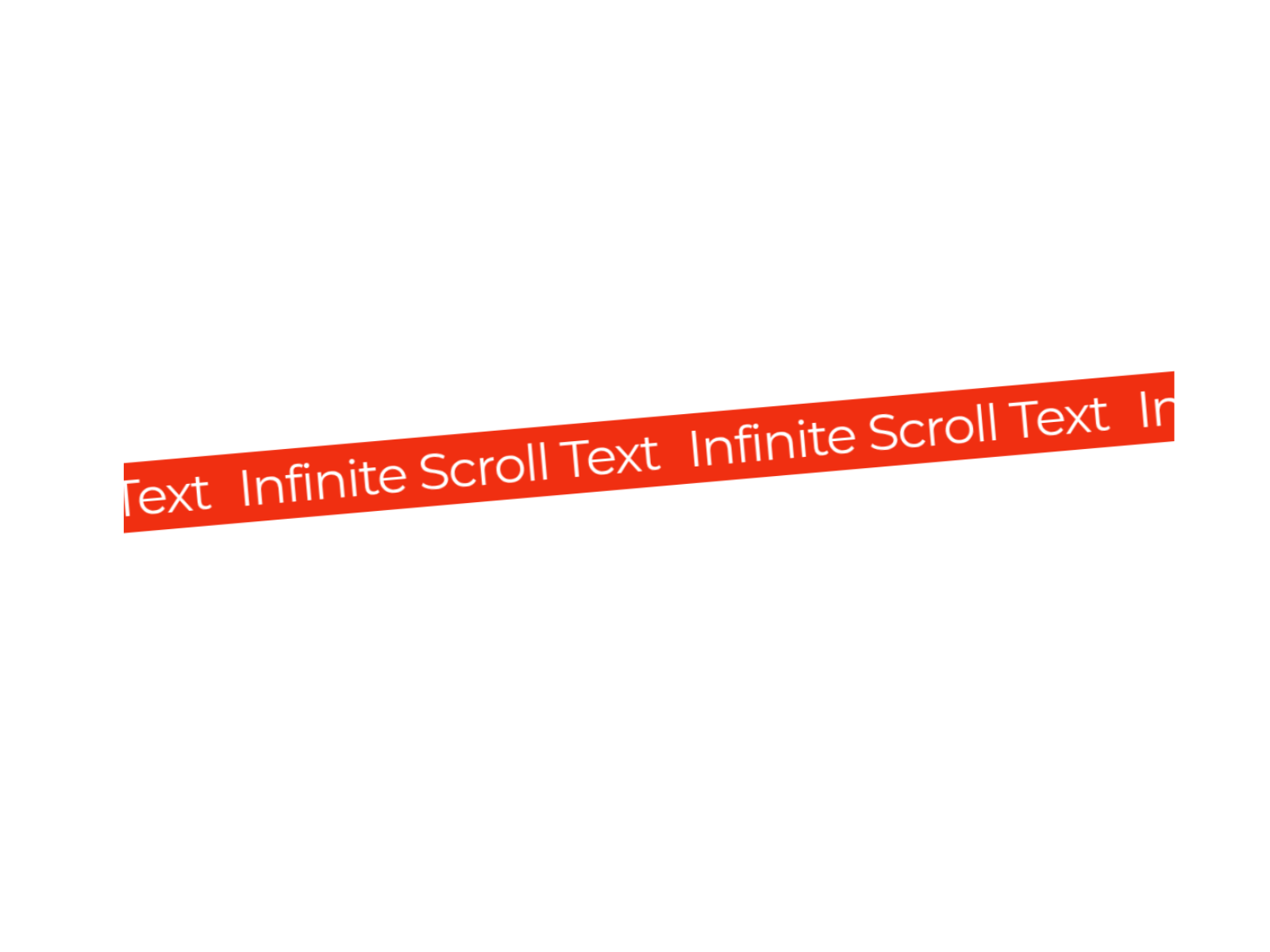 Infinite Scroll Text: Premium UI Component by Esther k — Framer Marketplace