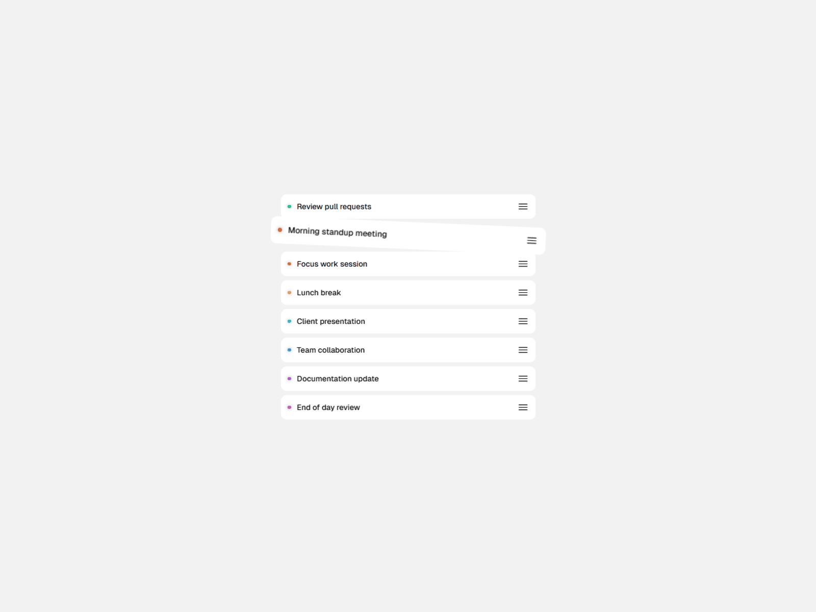 Draggable List: Premium Interactions Component by Duopixel Studio ...