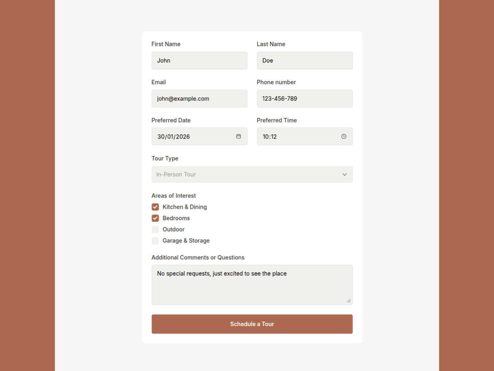 Appointment Booking: Premium Forms Component by Framer Essentials ...