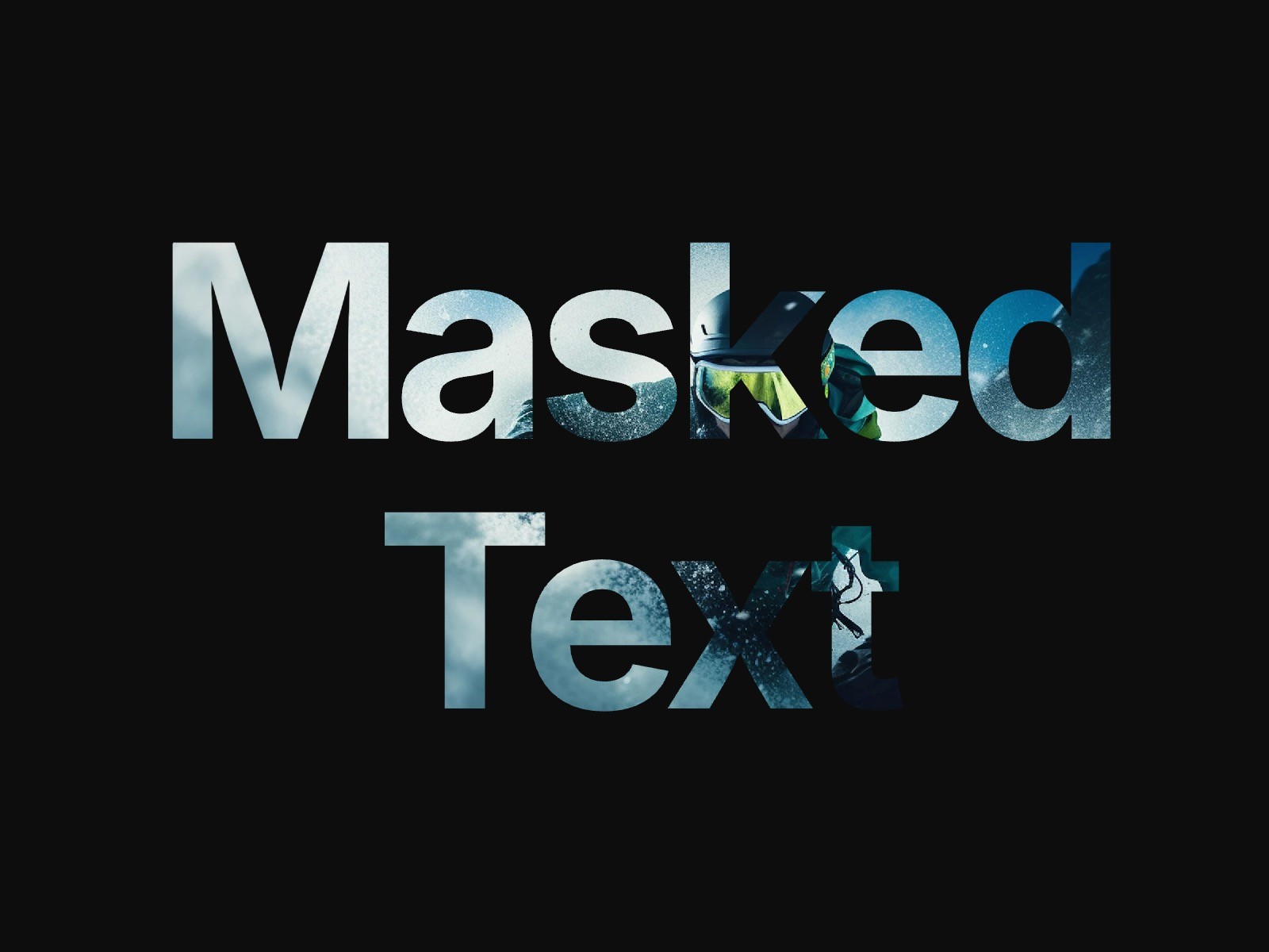 Image Masked Text: Free UI Component by Joseph Alexander — Framer ...