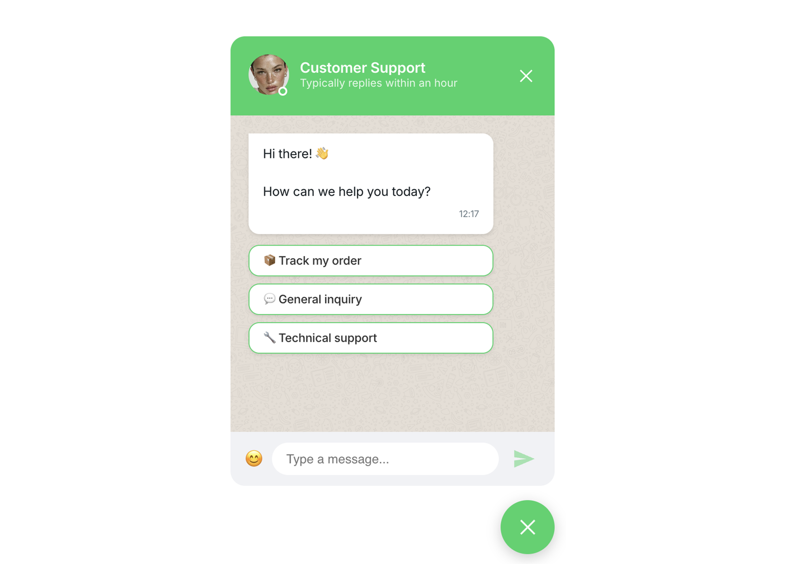 Whatsapp Chat PopUp: Premium Embeds Component by Frame Craft — Framer ...
