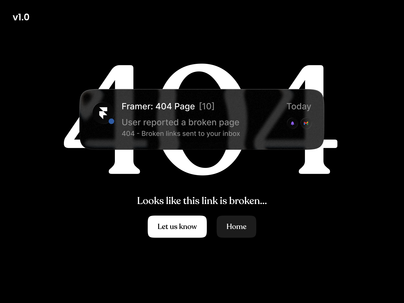 Broken Link Tracker: Premium Forms Component by figma2framer — Framer ...