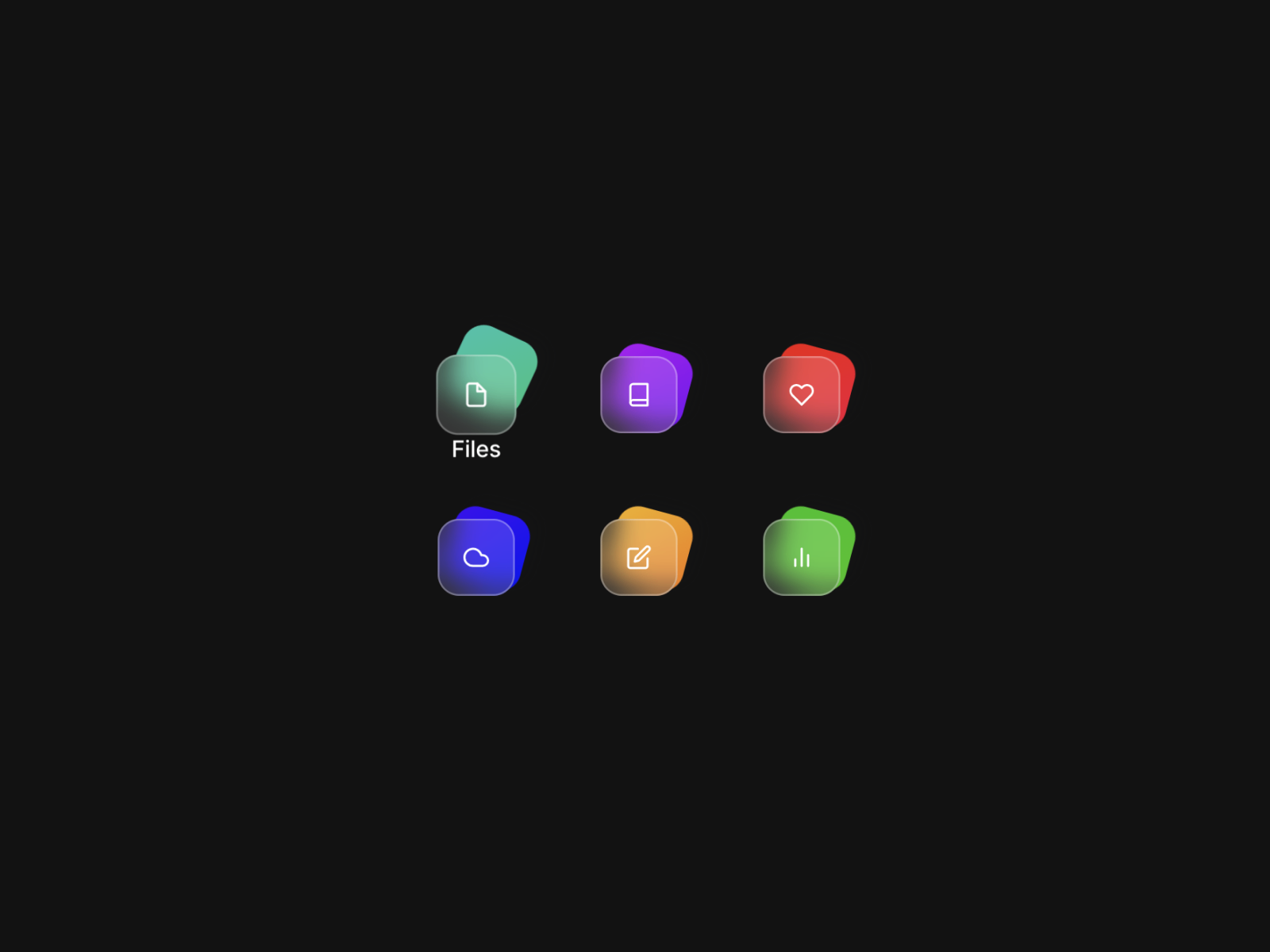 Glass Icons: Premium Layout Component by Launchly — Framer Marketplace