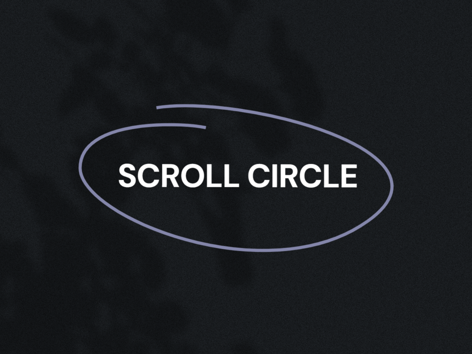 Scroll Circle: Premium UI Component by Kevin Hardmeier — Framer Marketplace