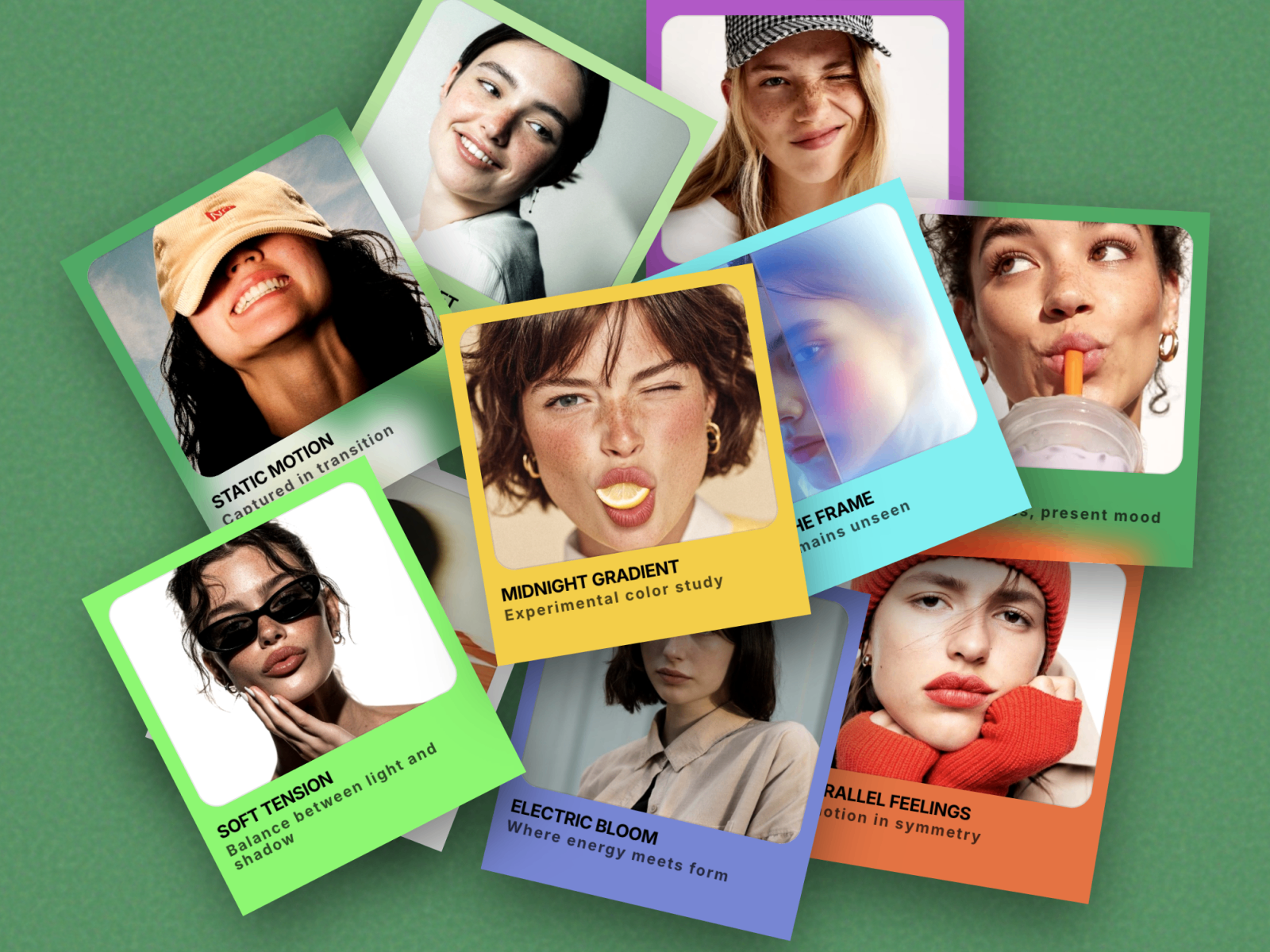 Polaroid Gallery Pro: Free UI Component by Frame Craft — Framer Marketplace