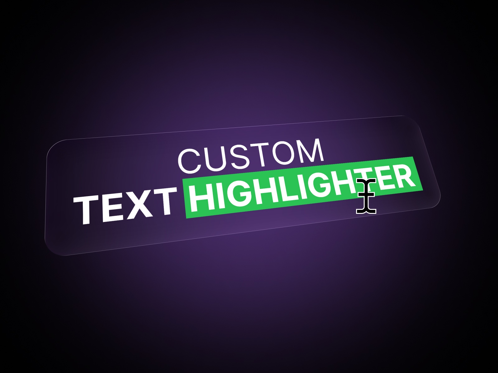 Text Highlighter: Premium UI Component by Sergei Chyrkov — Framer Marketplace