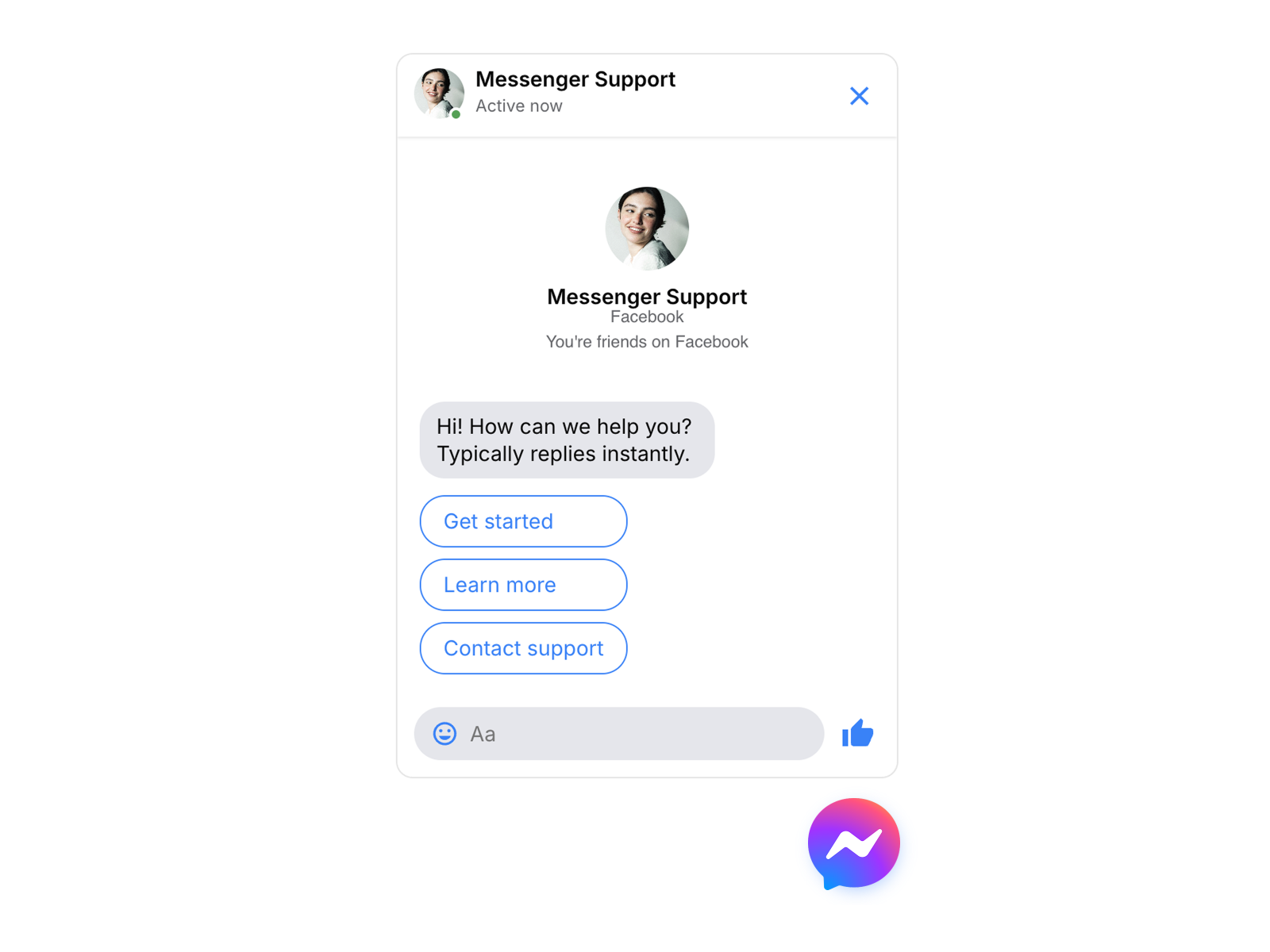 Messenger Popup: Premium Embeds Component by Frame Craft — Framer ...