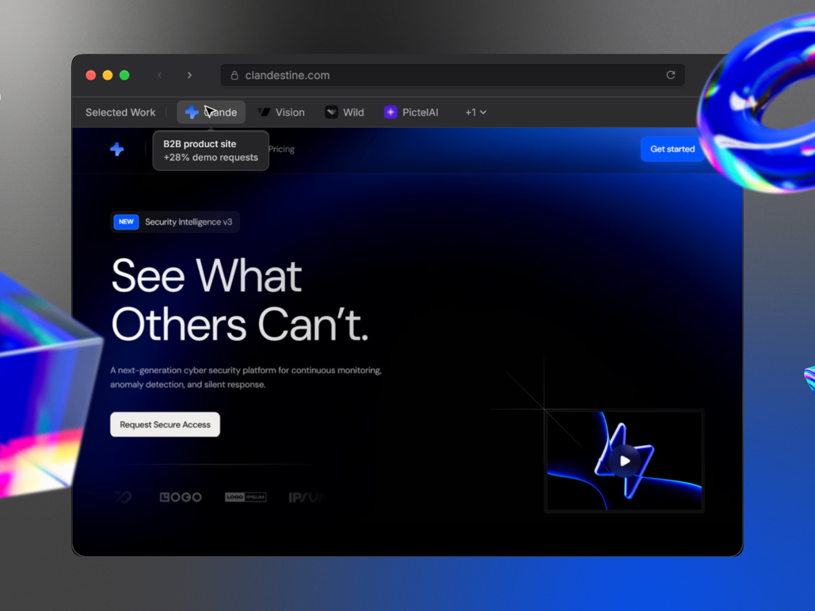 Browser Showcase: Premium Interactions Component by Detailed — Framer ...