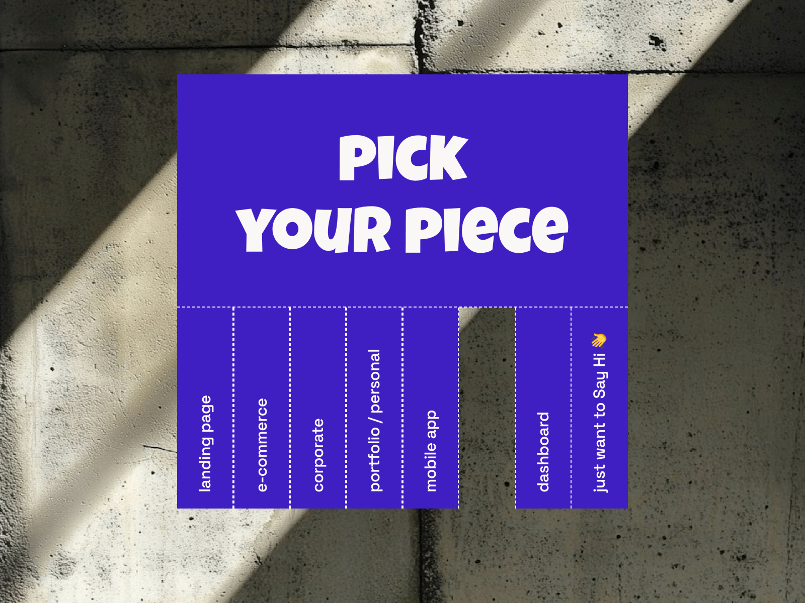 Tear-off flyer: Premium Sections Component by Gunay Hasanova — Framer ...