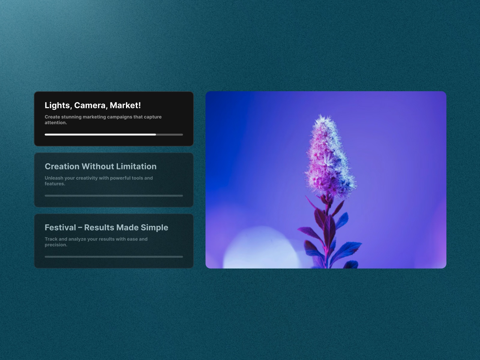 Progress Slideshow: Premium UI Component by Robin G — Framer Marketplace