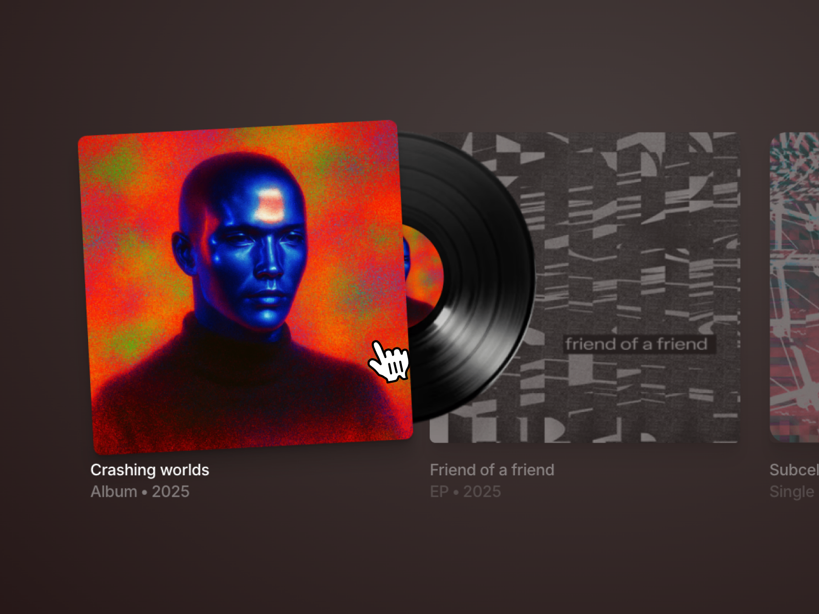 Vinyl Album Cover: Free Interactions Component by Julian — Framer ...