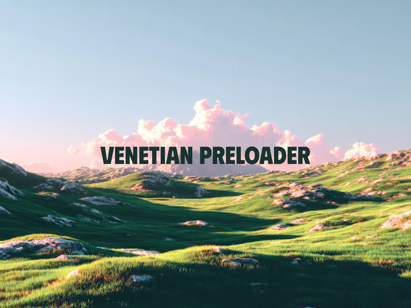 Venetian Preloader: Free Utilities Component by 7th Muse — Framer ...