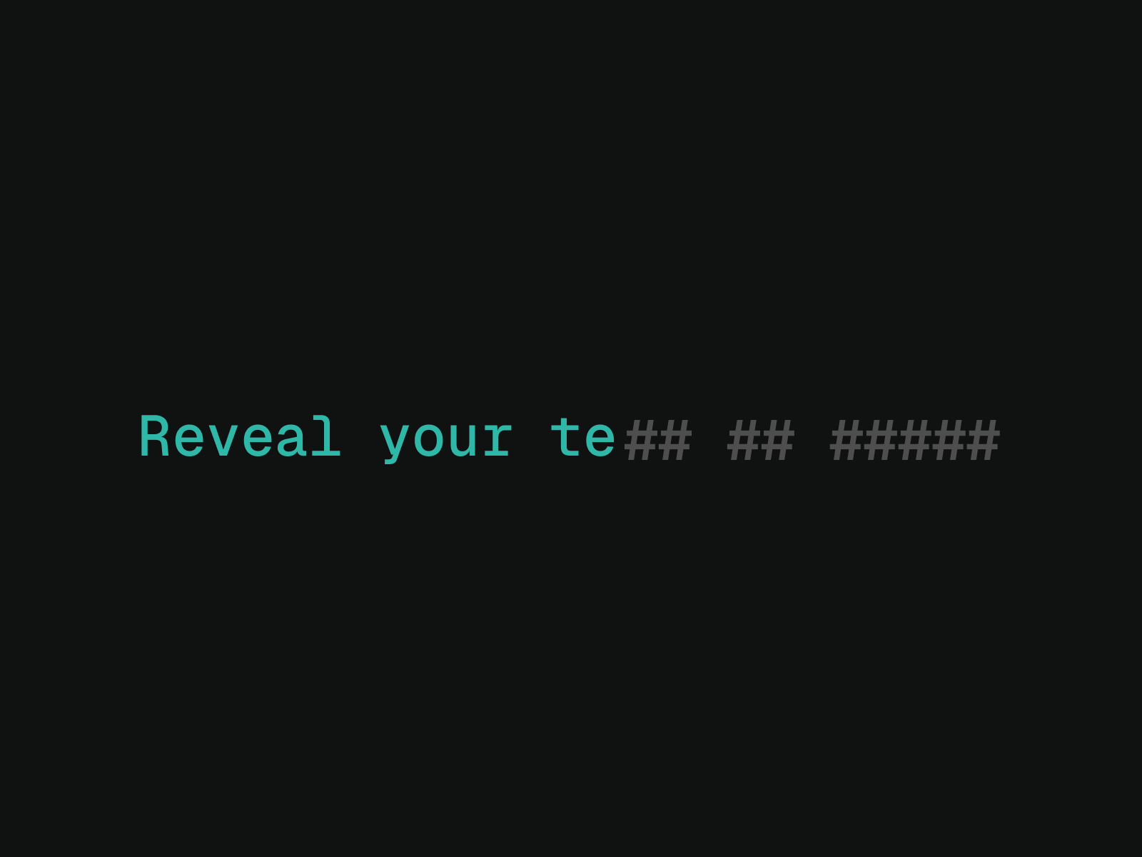 Hover Text Reveal: Free Typography Component by Kopai Studio — Framer ...