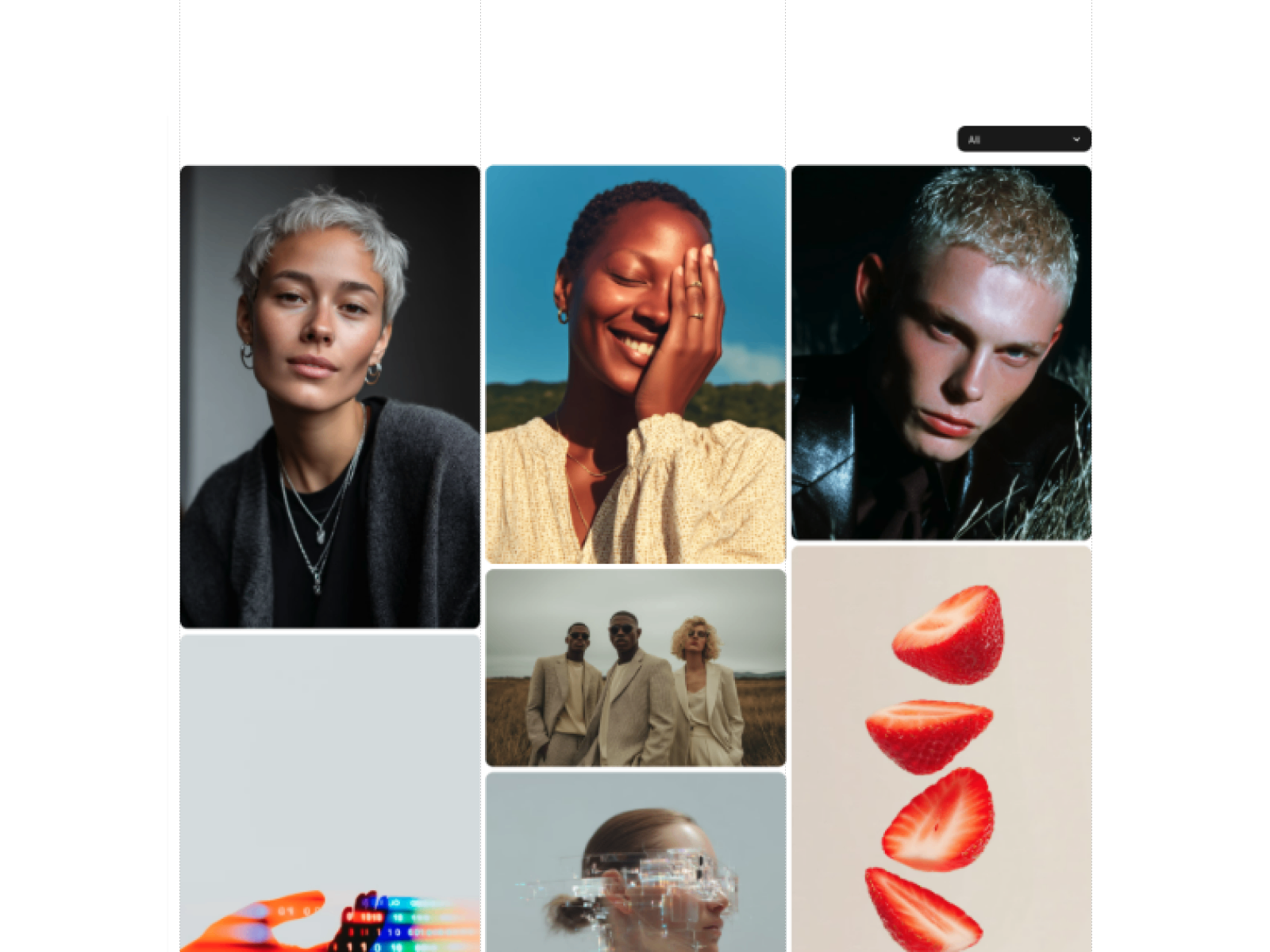 Masonry Pro: Free UI Component by KIBERU YAHAYA — Framer Marketplace