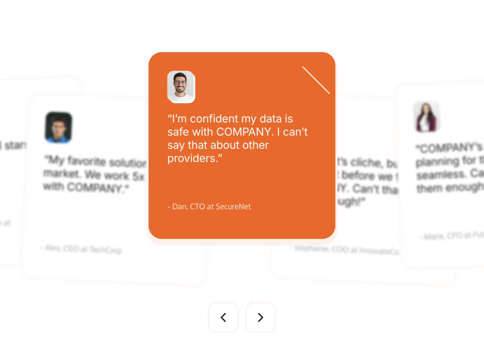 Stagger Testimonials: Premium Sections Component by Launchly — Framer ...