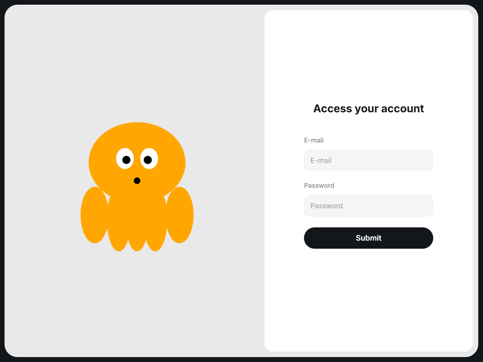 Animated Eye Login: Premium Forms Component by Java Studio — Framer ...