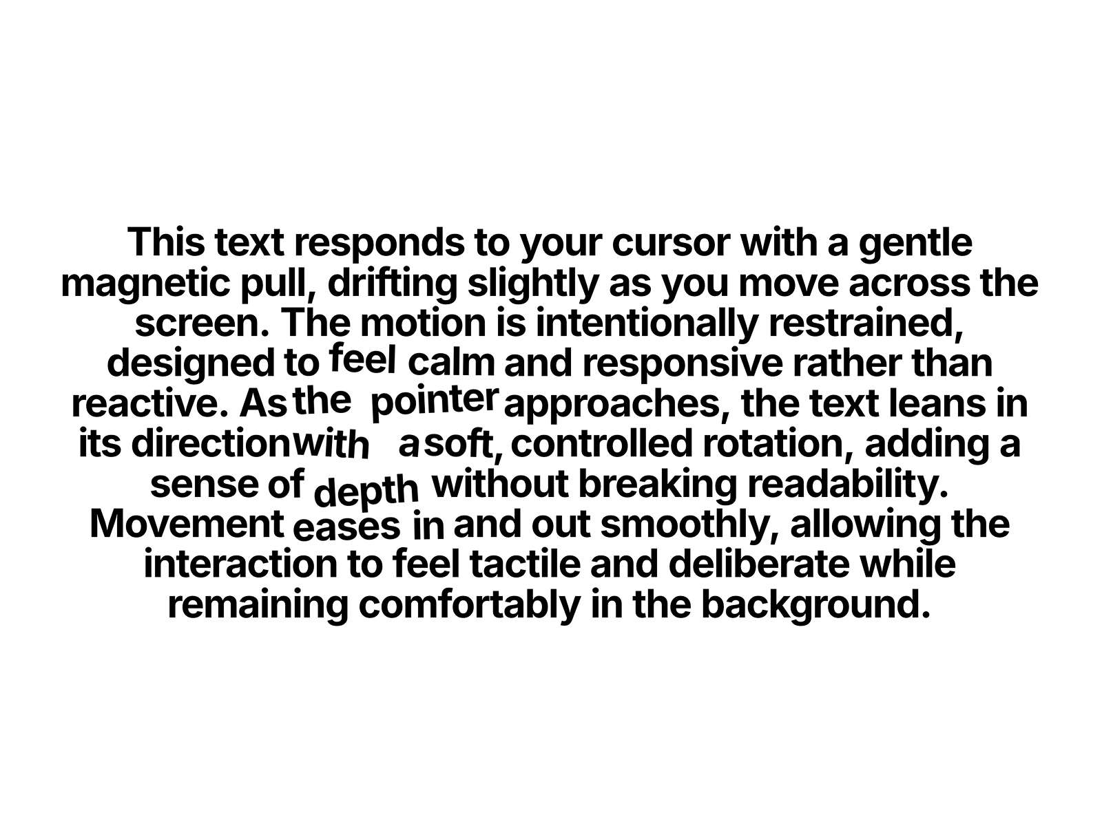 Word Magnet Rotation: Premium Typography Component by Sally Yang ...