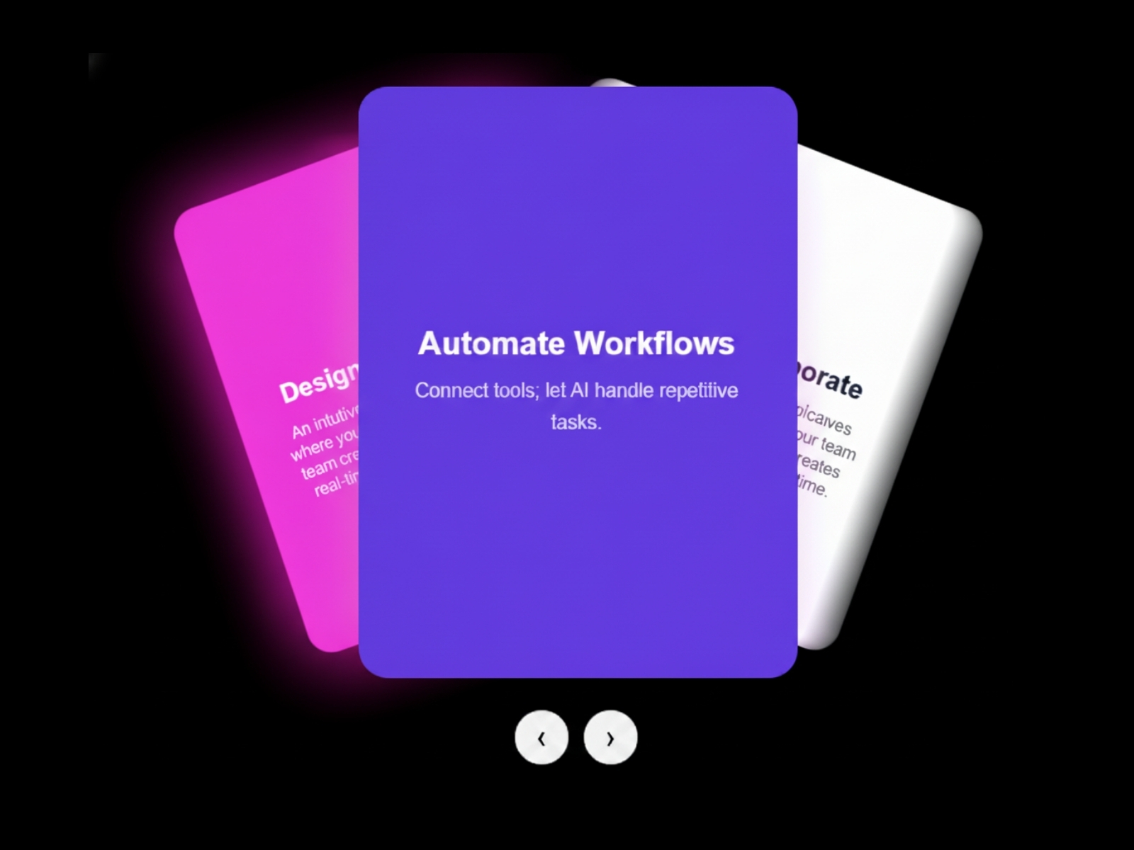 Depth Card Flow: Premium UI Component by Can Girgin — Framer Marketplace
