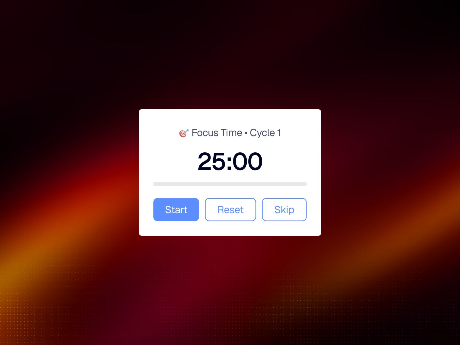 PomodoroTimer: Free Data Component by EV Studio — Framer Marketplace