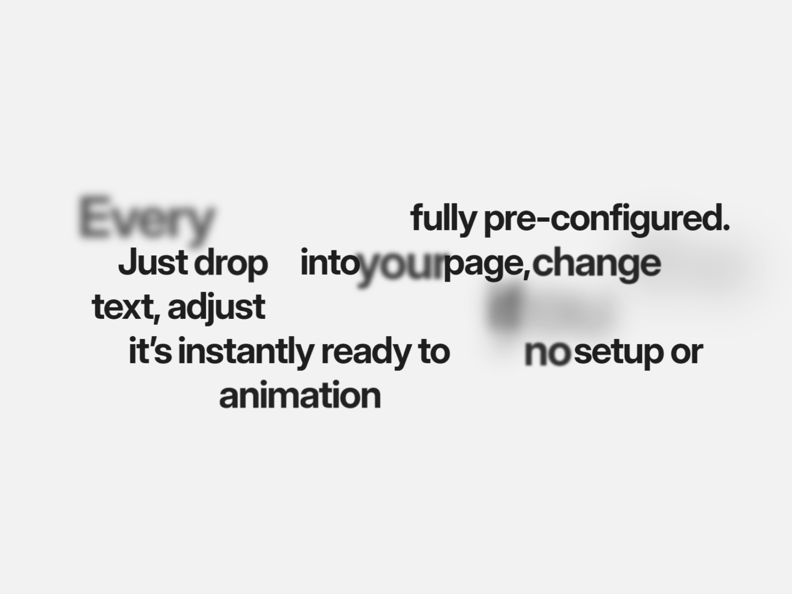Text Scroll Effects: Premium Typography Component by Sang — Framer ...