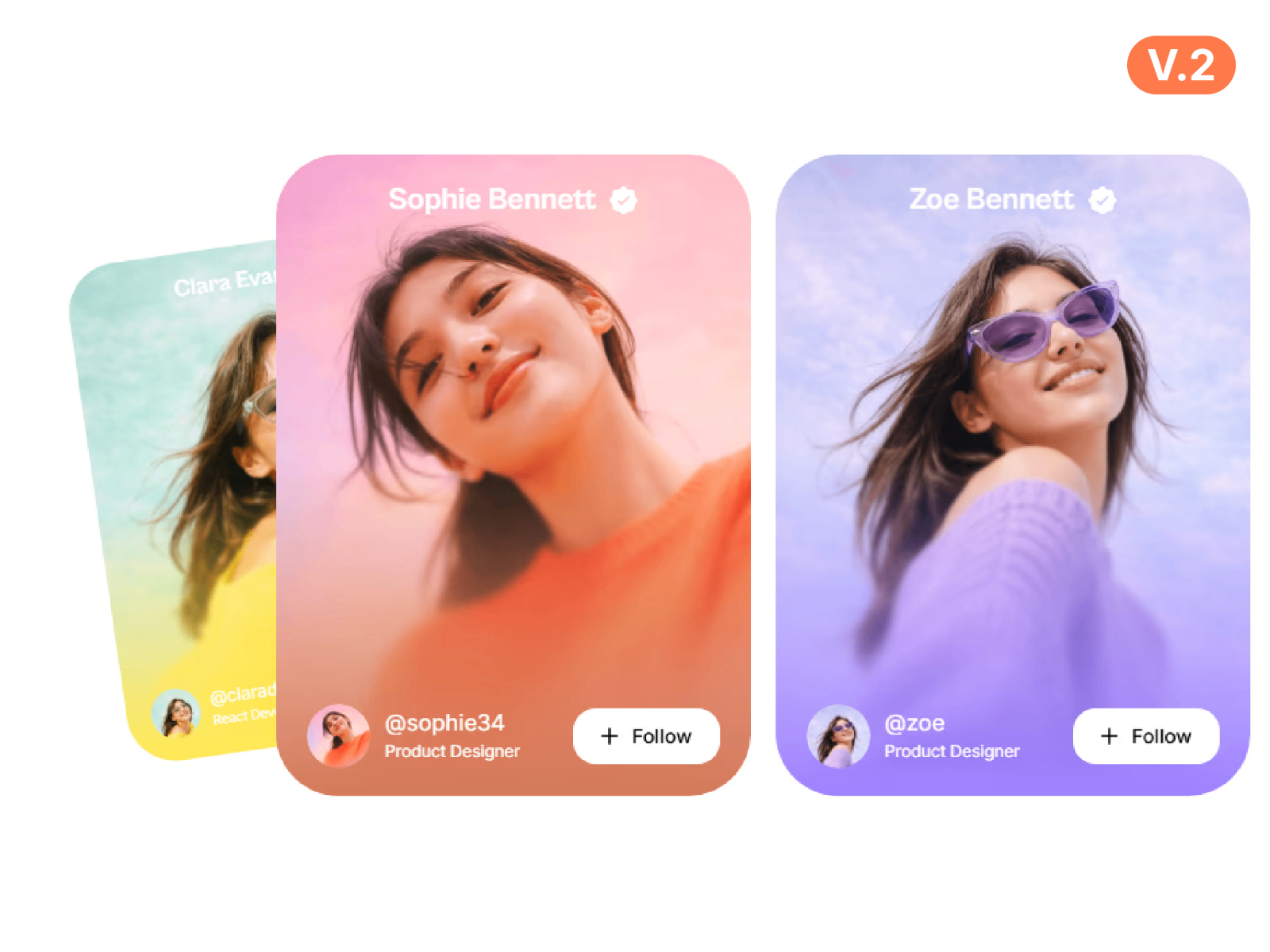 Overlapping Slider: Premium Carousels Component by Imesh Dilshan ...