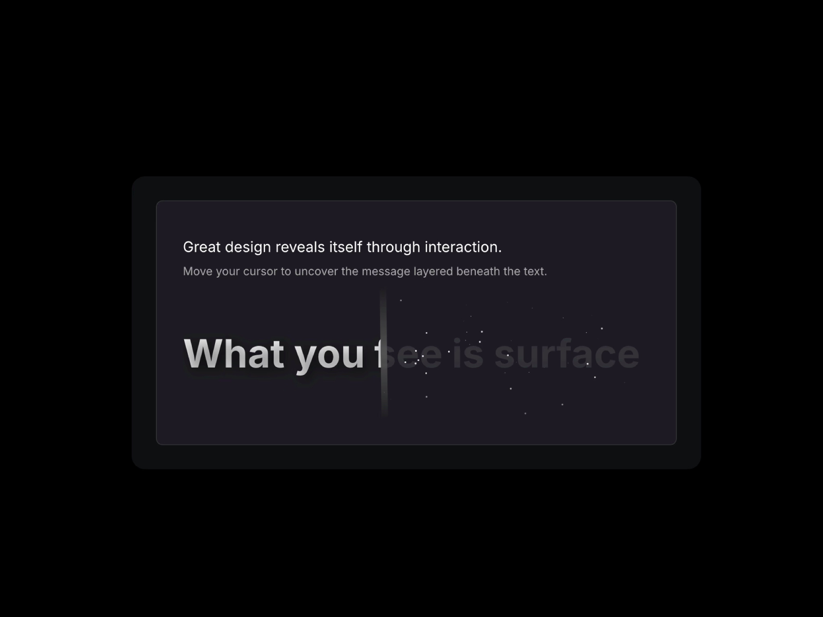 Text Reveal Card: Premium UI Component by Suman Debnath — Framer ...