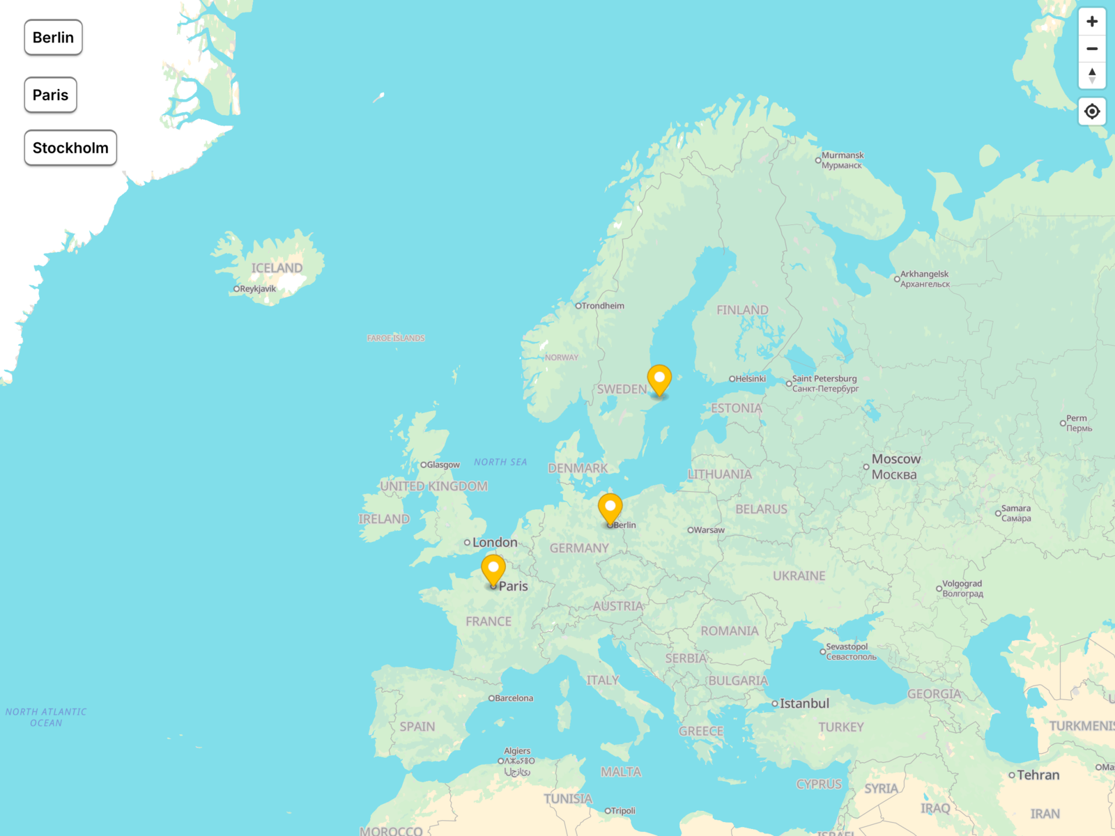 Free Interactive Map: Free UI Component by Jonas Frei — Framer Marketplace