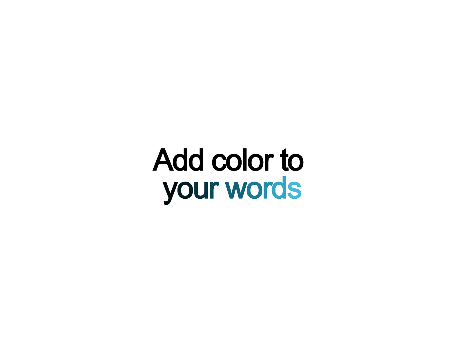 Colored Text Effect: Premium Typography Component by Arian — Framer ...