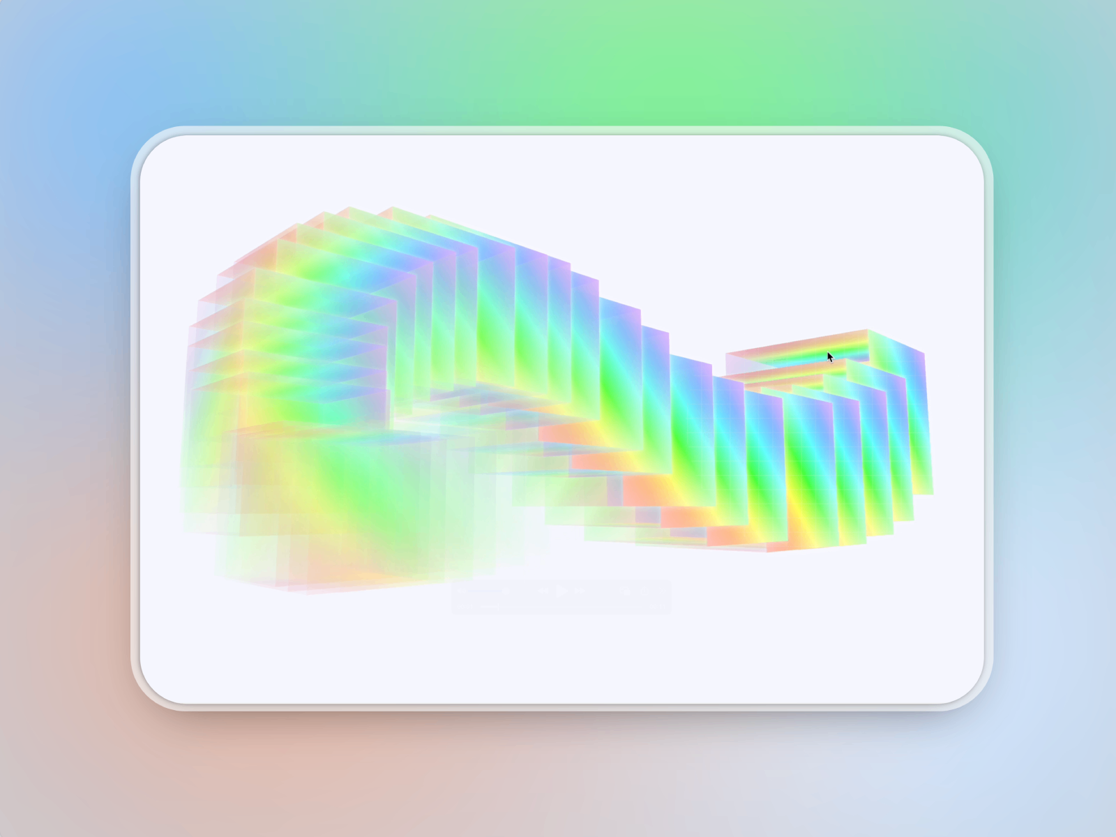 Liquid Glass Cube: Premium Interactions Component by Veronica G ...