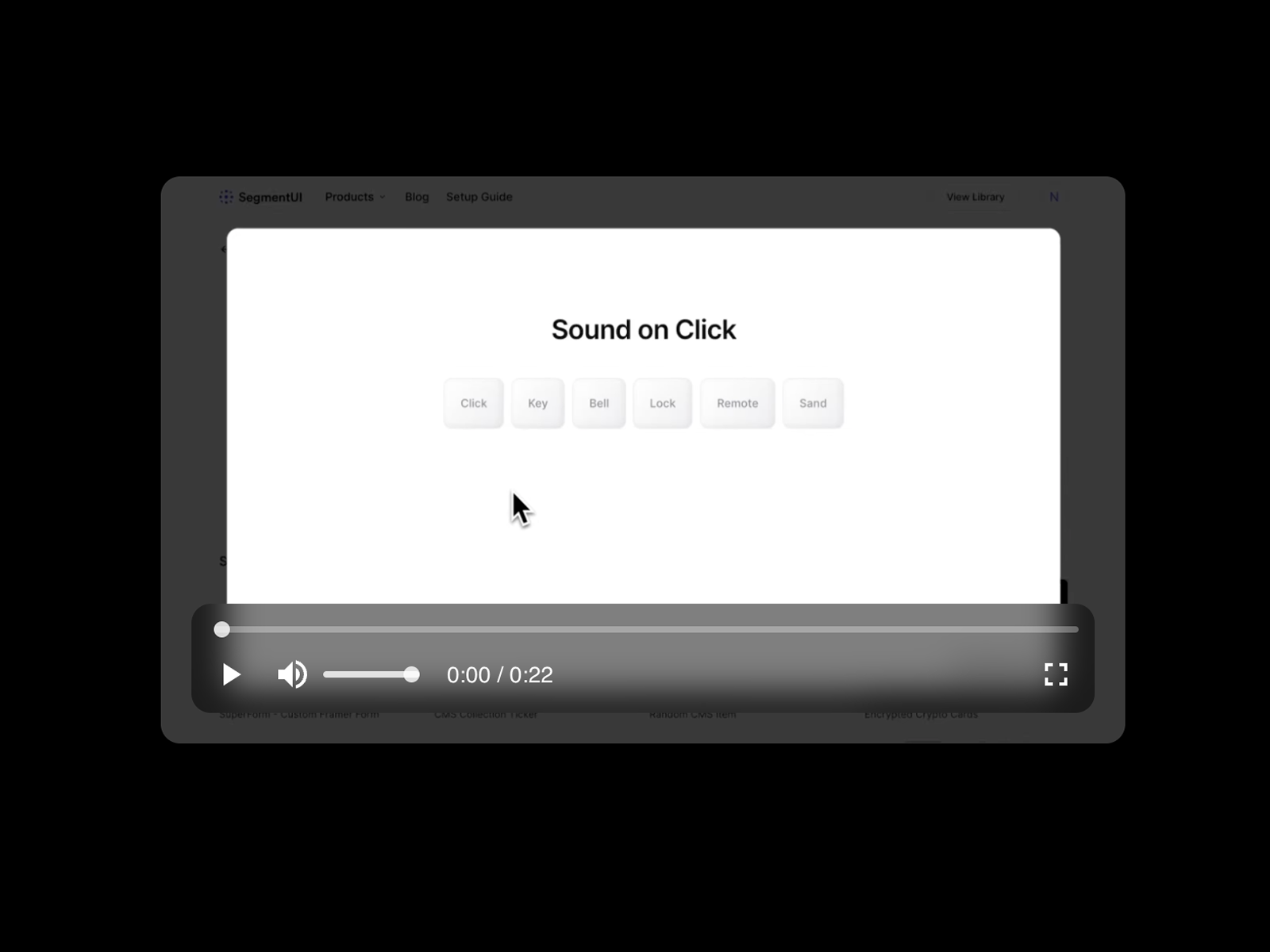 Advanced Video Play: Premium Embeds Component by Nabeel — Framer ...