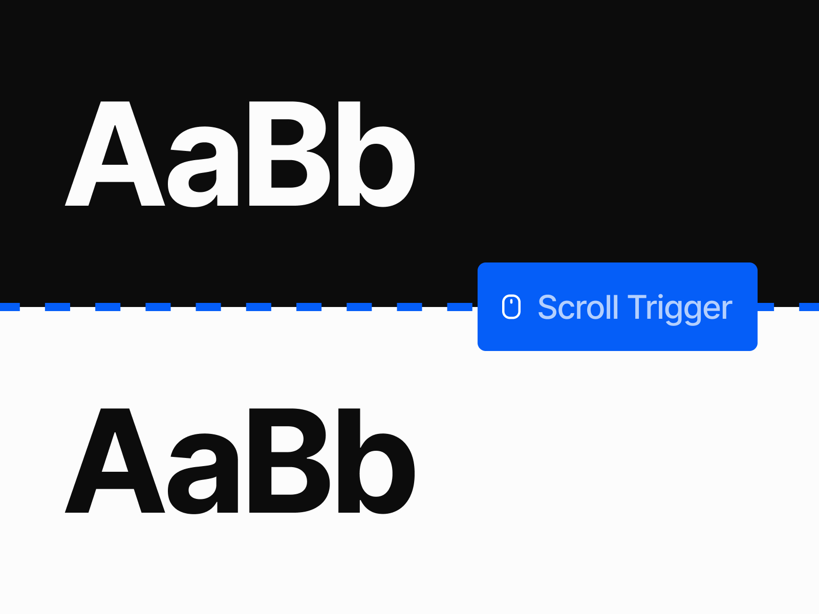 Scroll Theme Trigger: Premium Interactions Component by Emanuele Papale ...