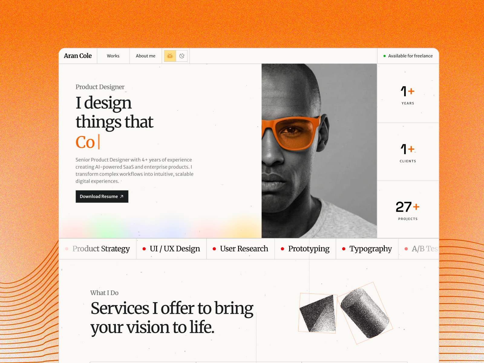 Nuance: Responsive Portfolio Website Template by ARUNVIKRAM S — Framer ...