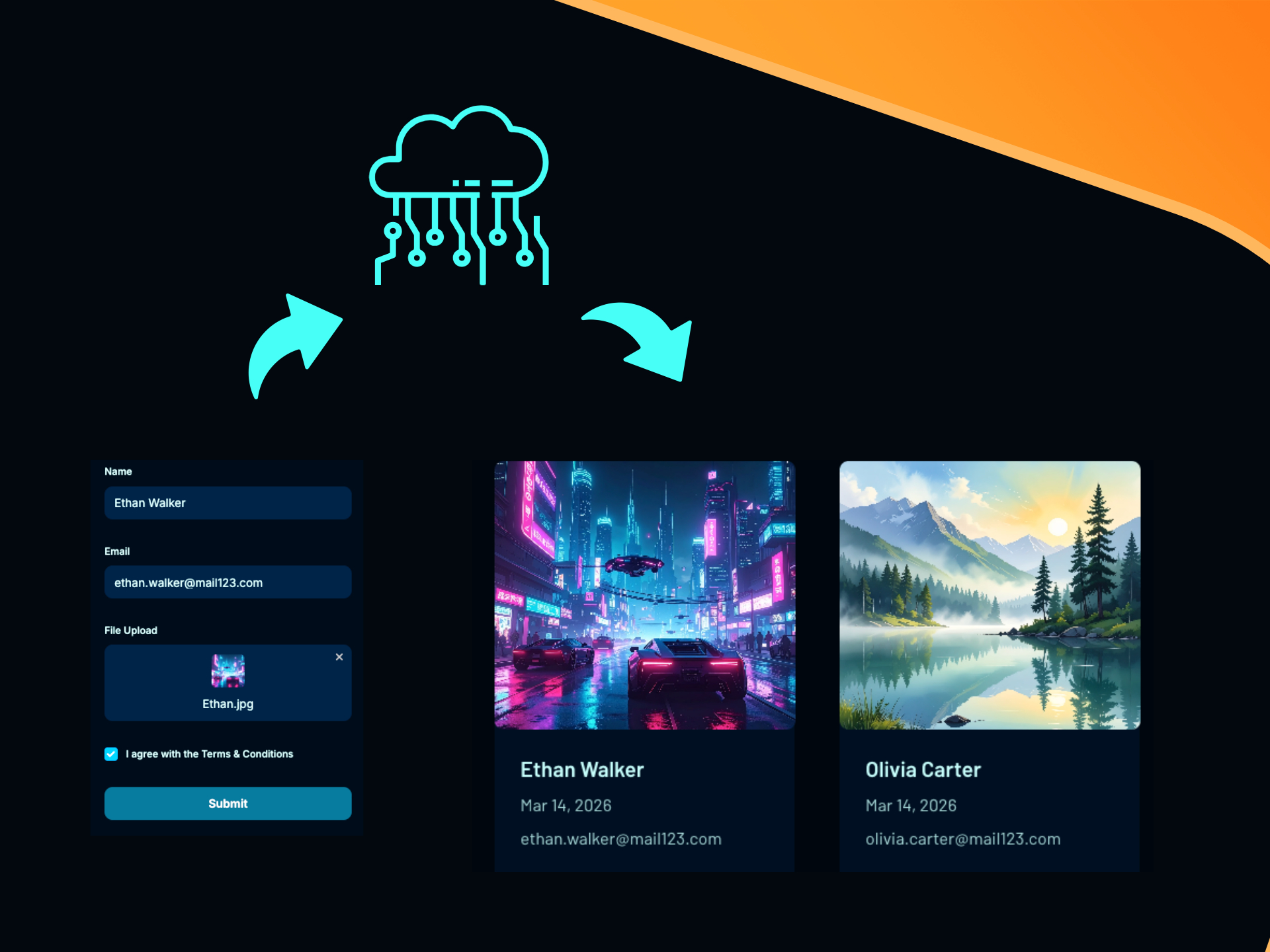 File Upload&Display : Free Tutorial by Akın Gündoğan — Framer Marketplace