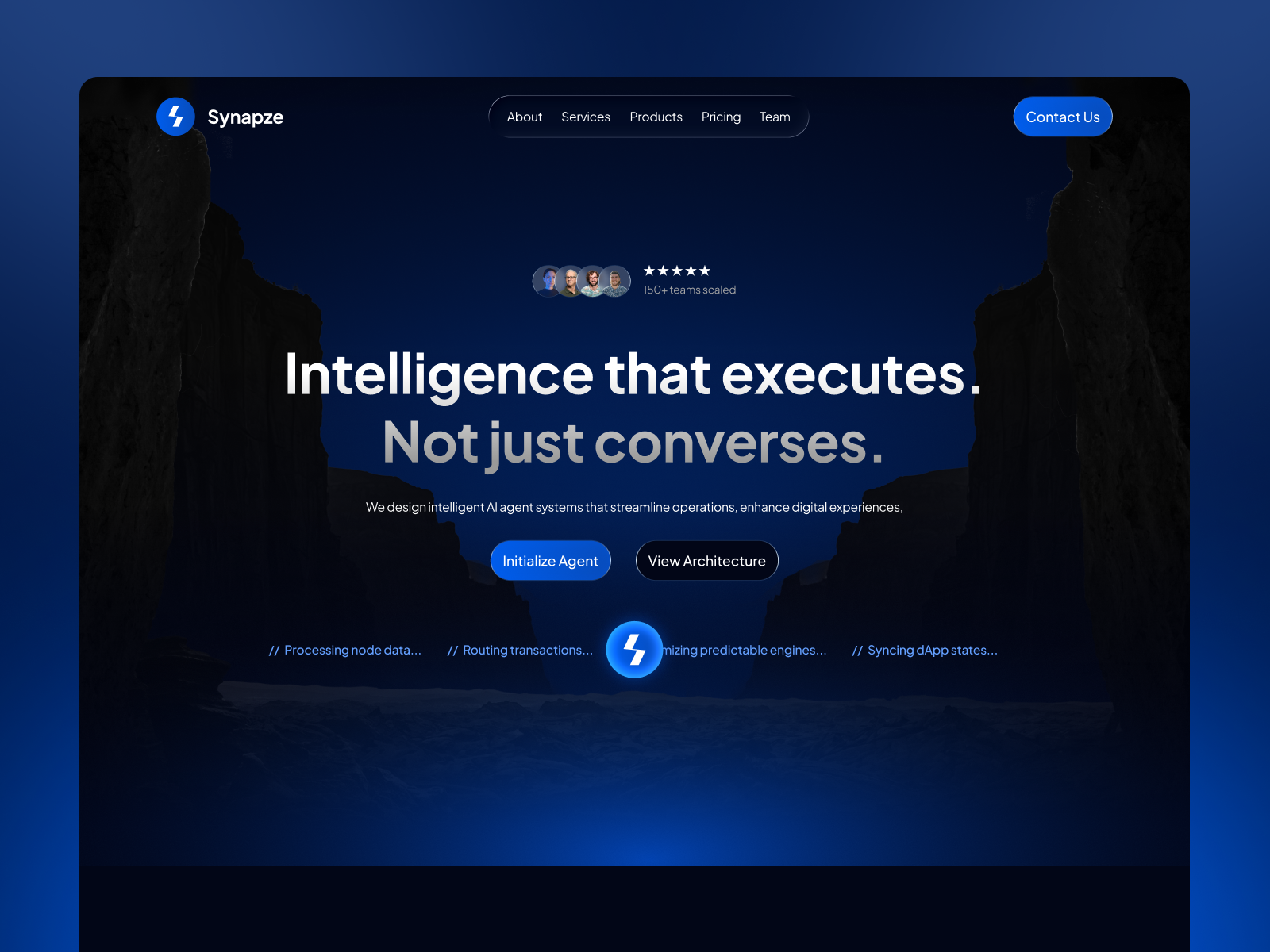 Synapze: Responsive AI Website Template by Thirdlab Studio — Framer ...