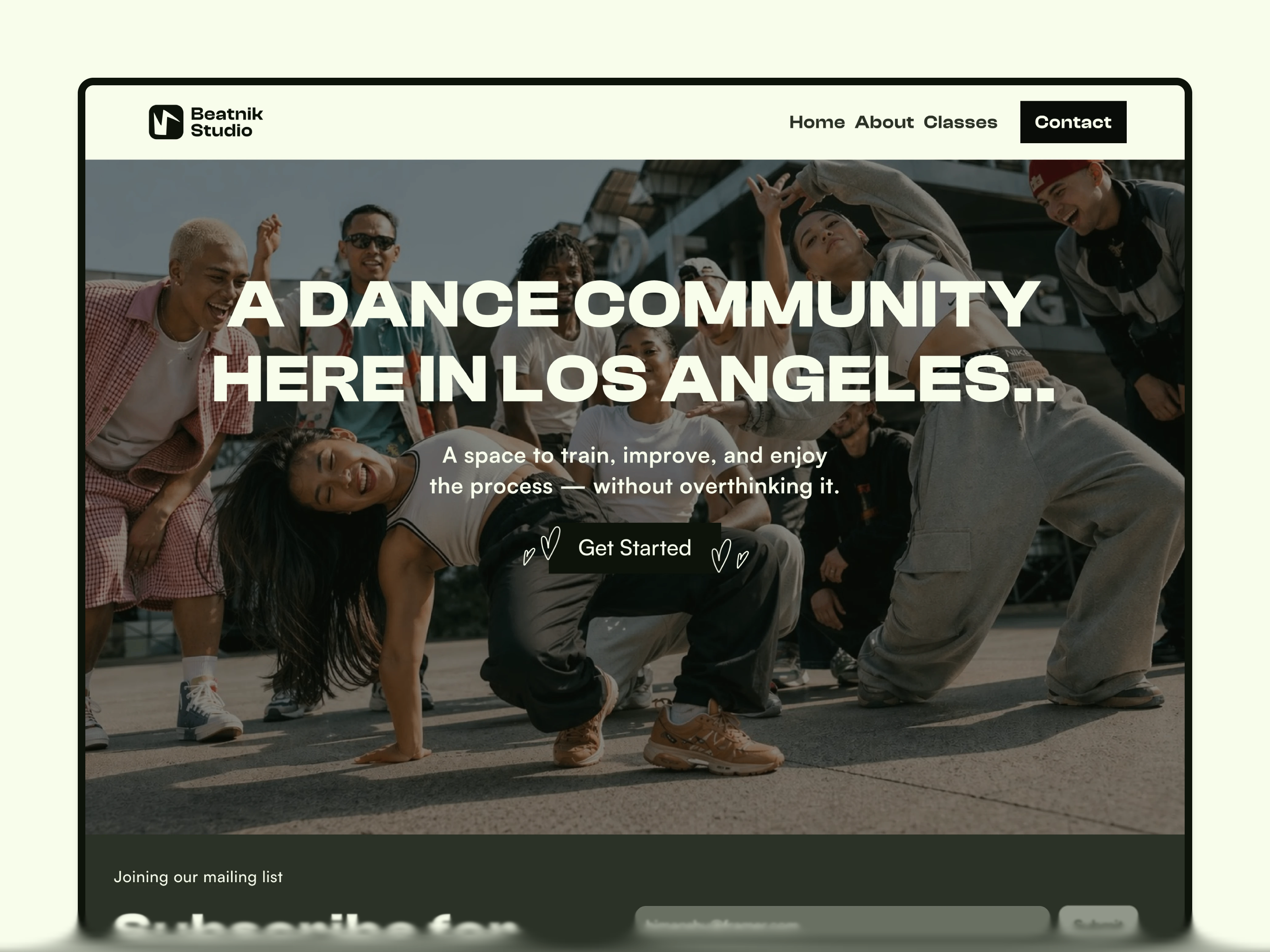 Beatnik Studio: Free Entertainment Website Template by Himanshu ...