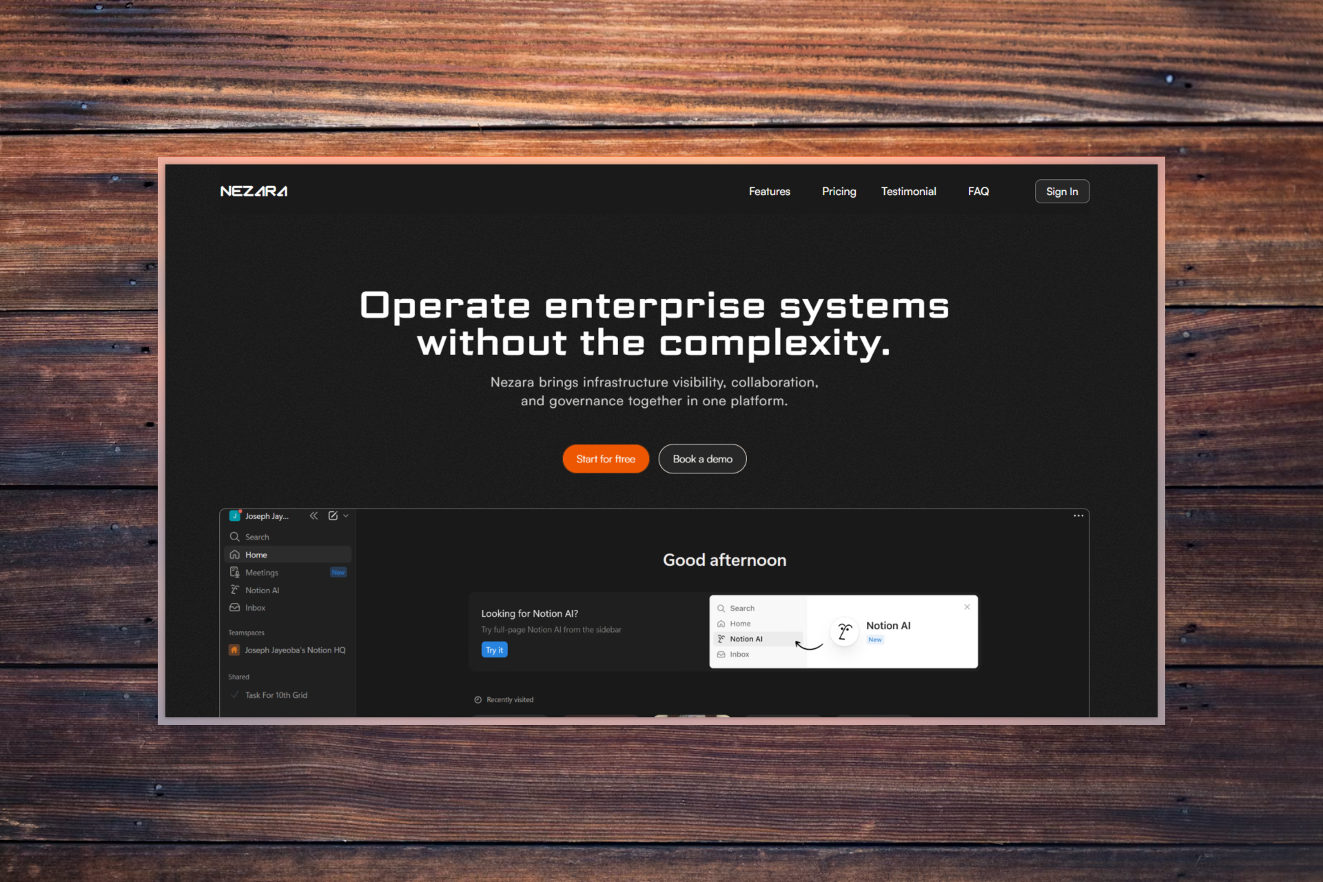 Nezara: Free Portfolio Website Template by Joseph Busayo — Framer ...