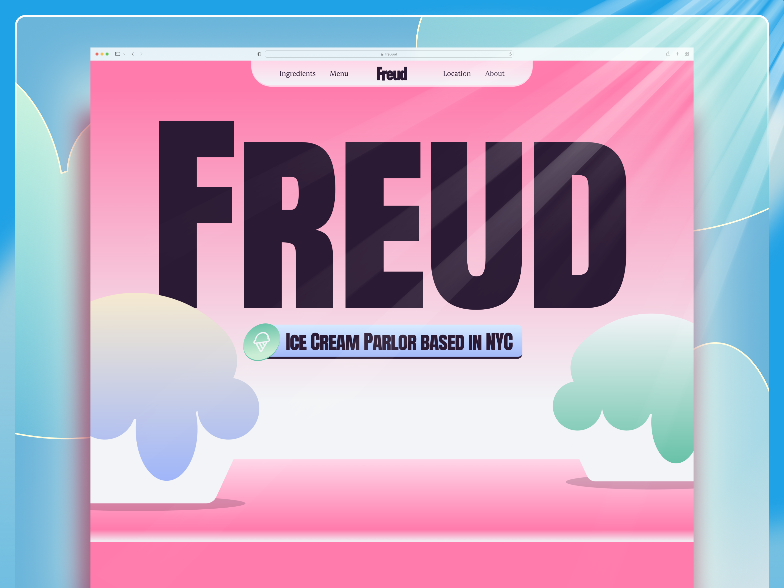 Freud: Responsive Restaurant Website Template by Sharanya D — Framer ...